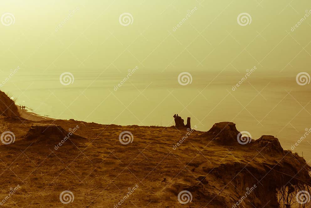 Sea Coast Autumn Spring Storms Stock Photo - Image of nature, baltic ...