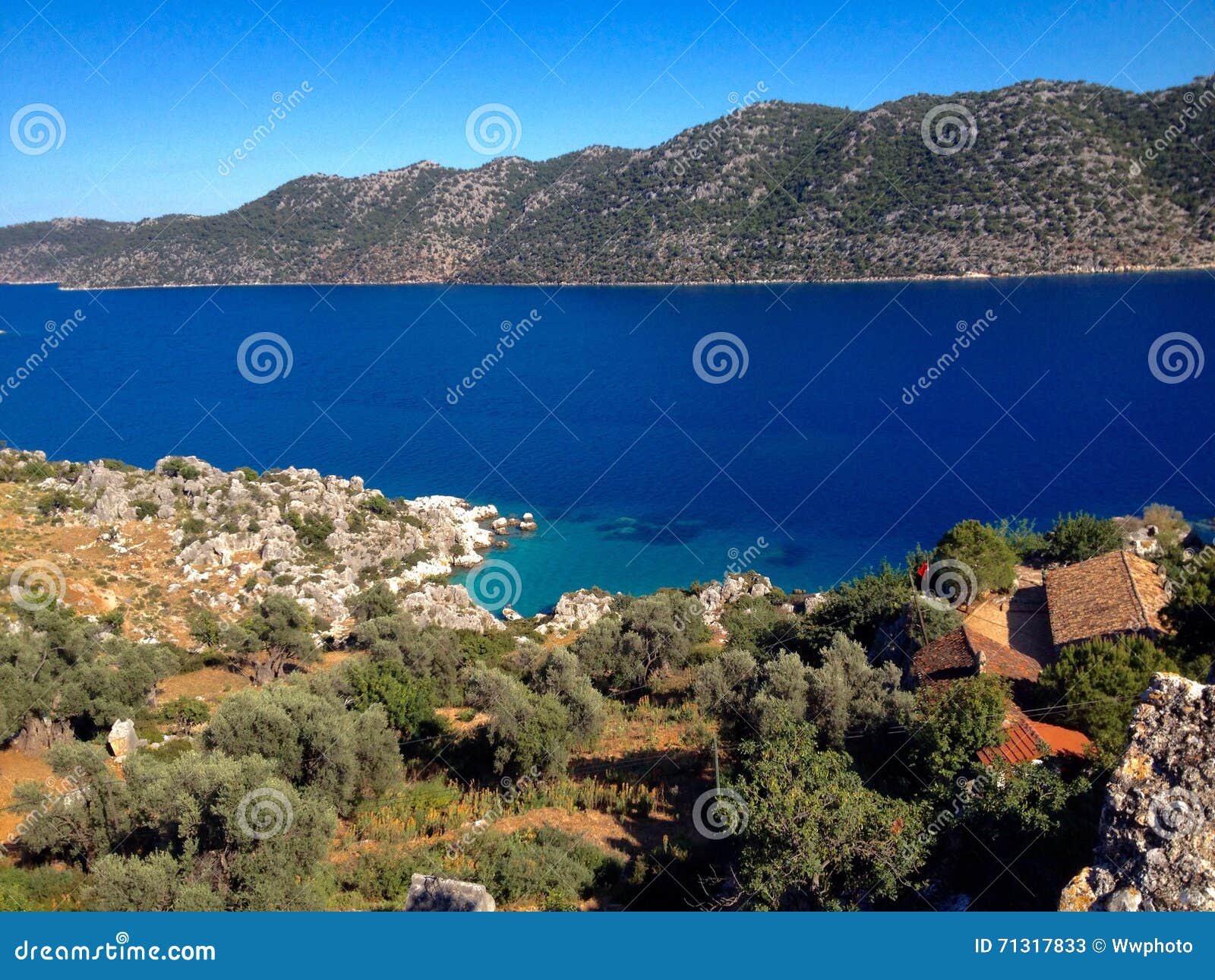 Sea coast editorial stock photo. Image of coast, antalya - 71317833