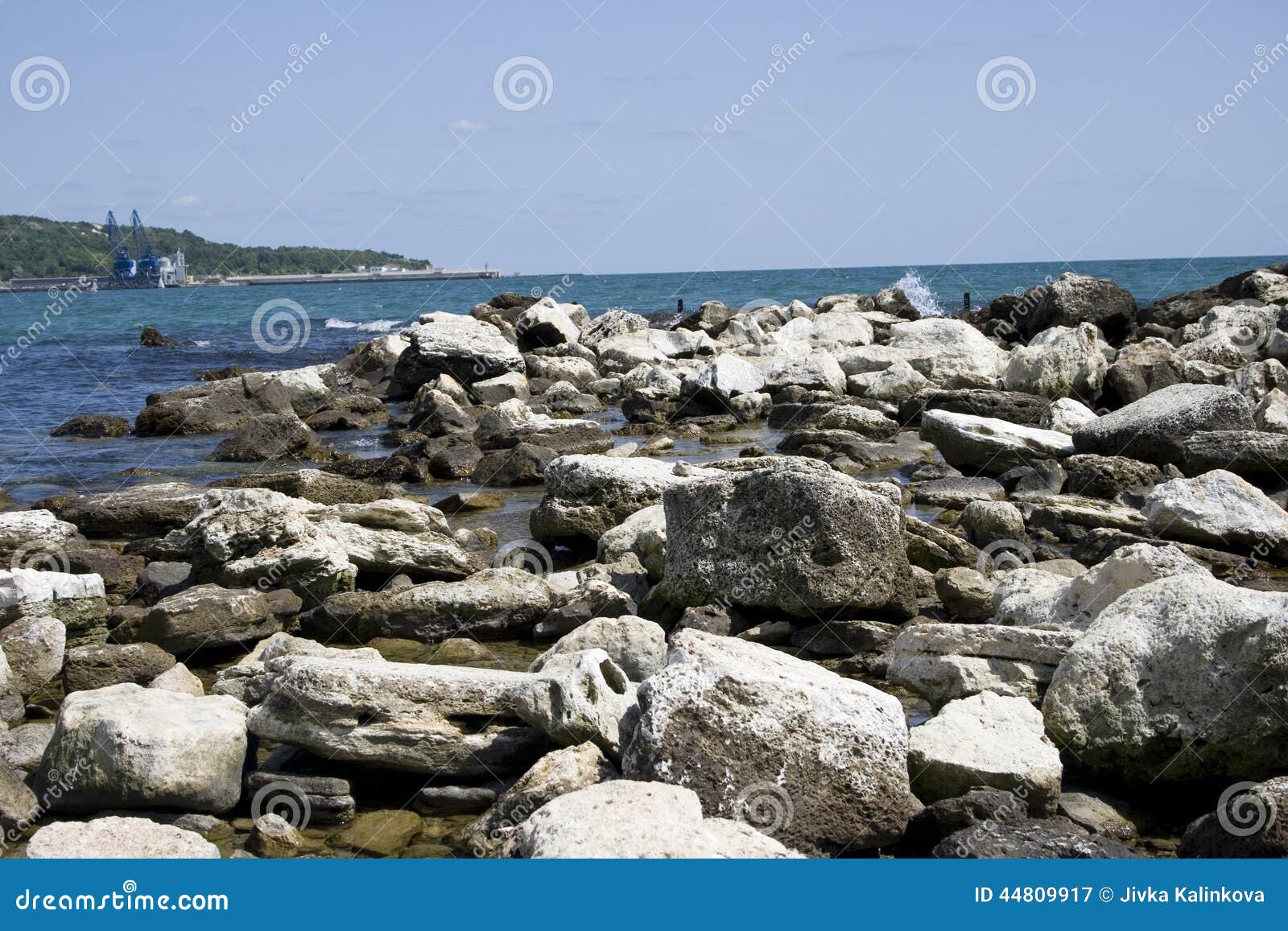 Sea coast stock image. Image of artificial, activity - 44809917
