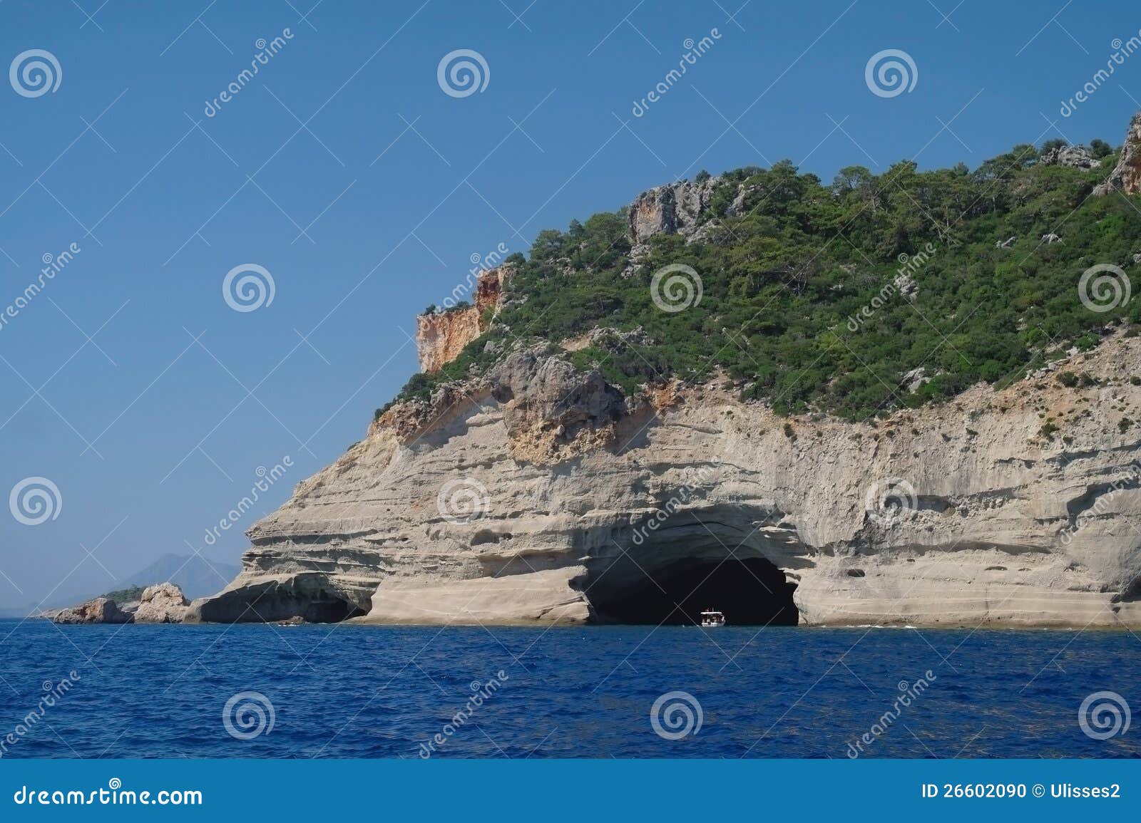 Sea coast,Turkey. stock photo. Image of coast, beauty - 26602090