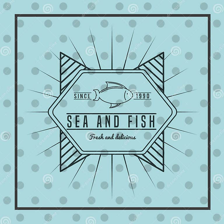 Sea concept design stock vector. Illustration of graphic - 66478747