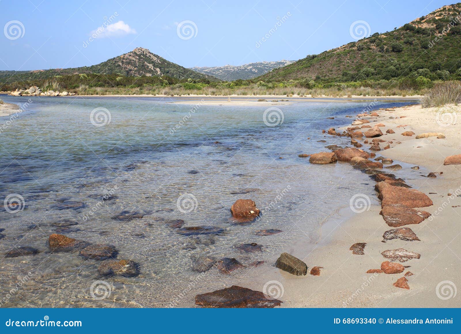 A sea corner stock photo. Image of paradise, mountains - 68693340