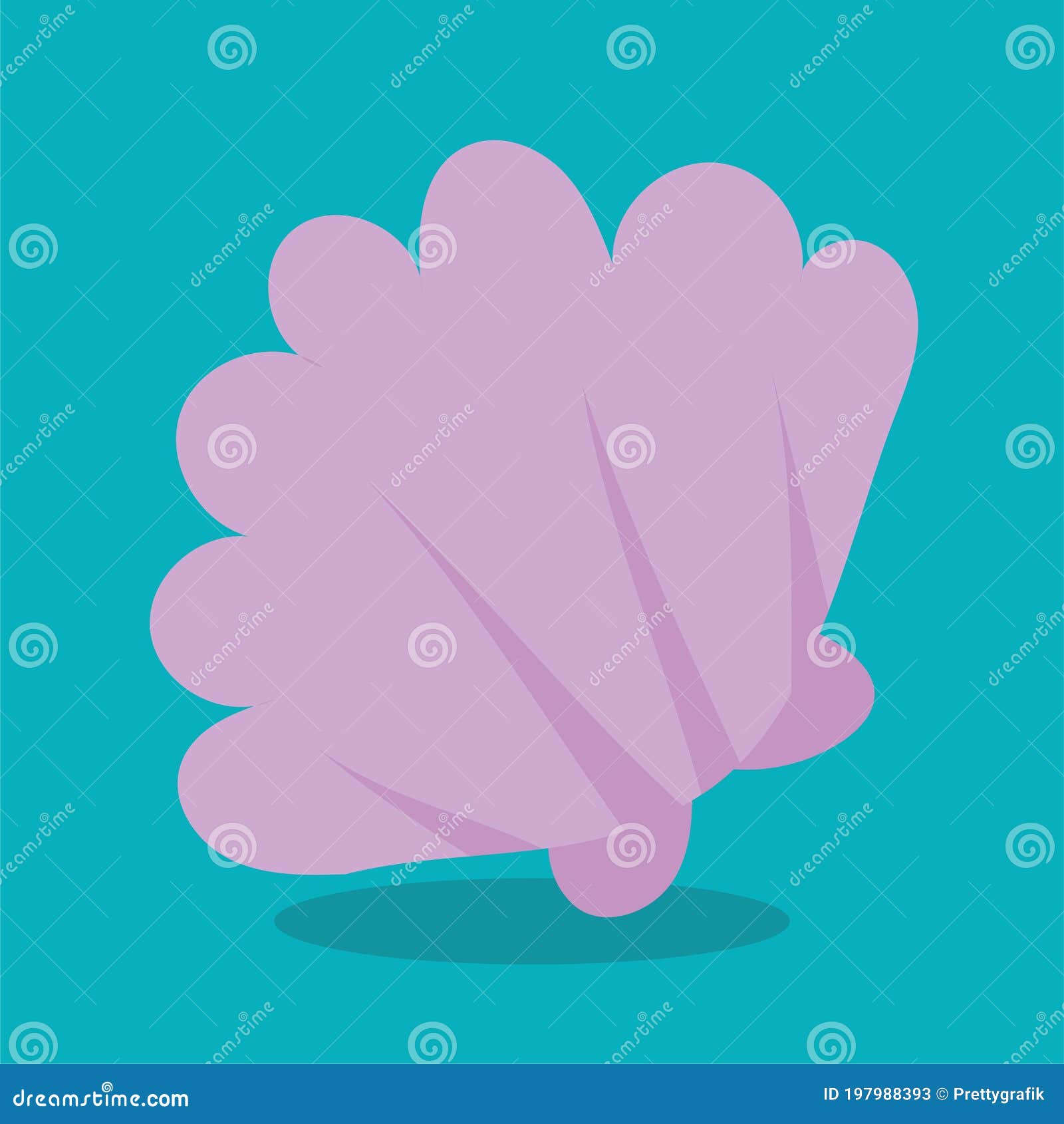 Sea Creatures Shell Pink 14 Stock Vector - Illustration of pink ...
