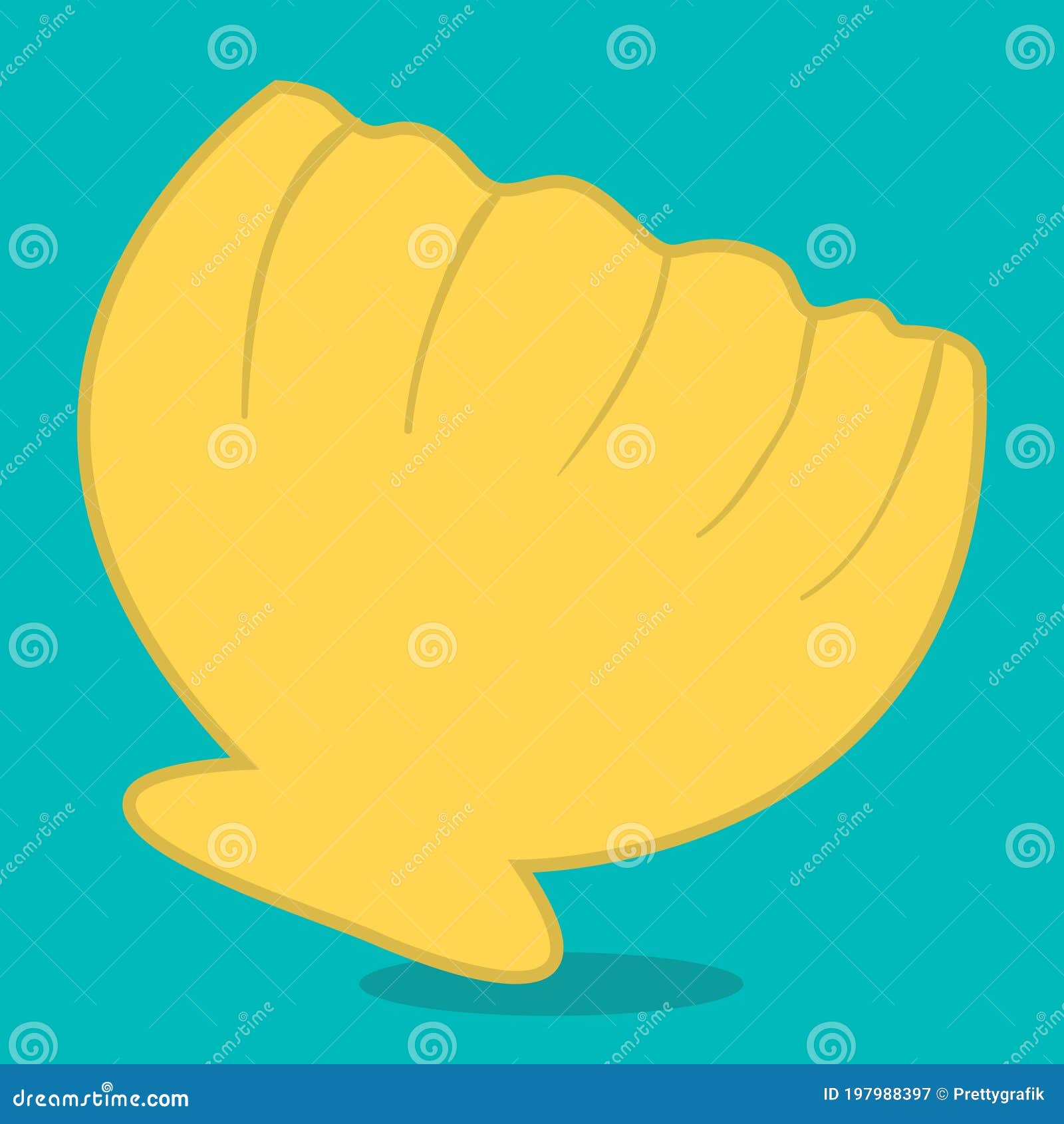 Sea Creatures Shell Yellow 17 Stock Vector - Illustration of vector ...