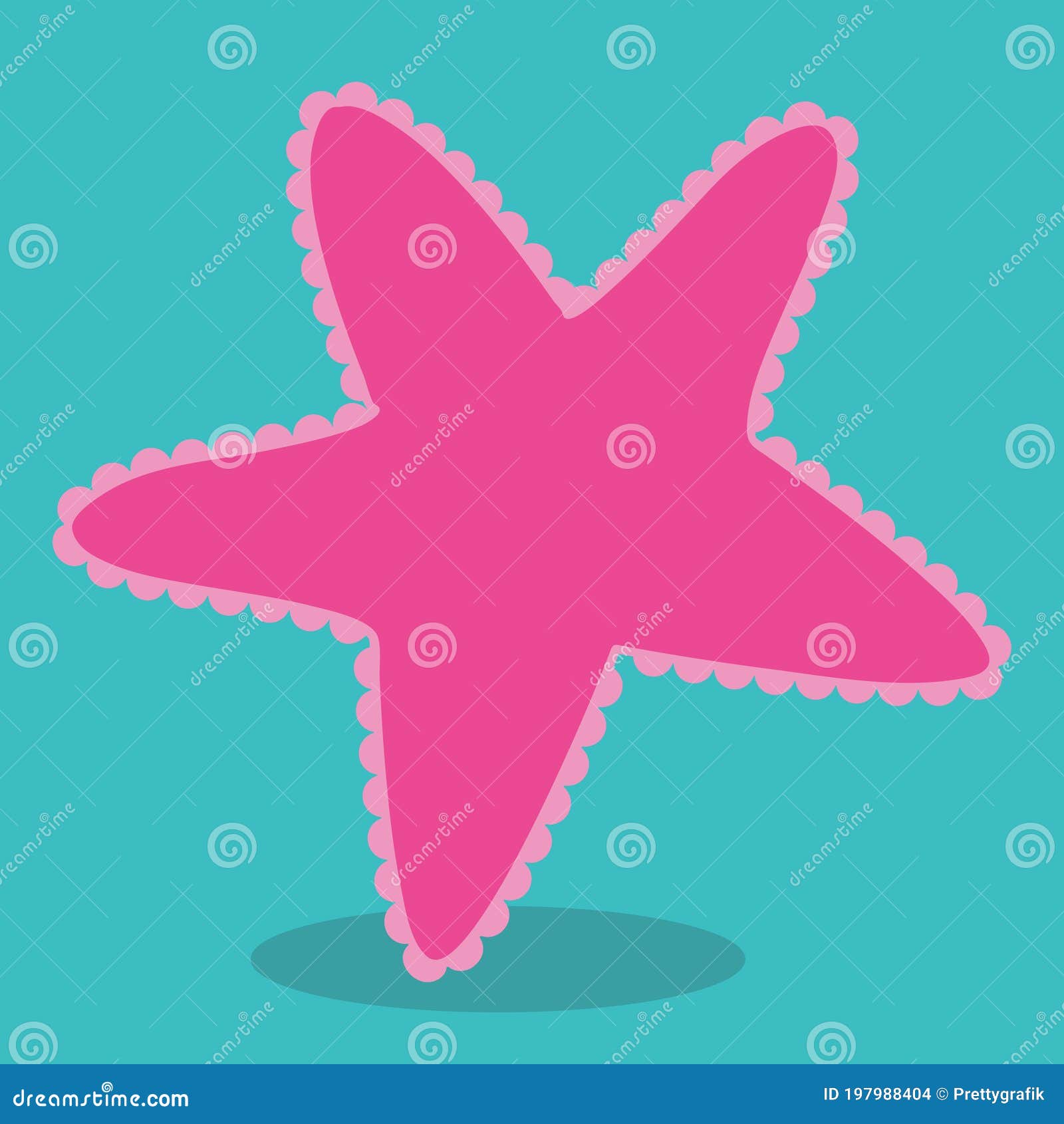 Sea Creatures, Starfish, Sea Urchins And Seashells Cartoon Vector ...