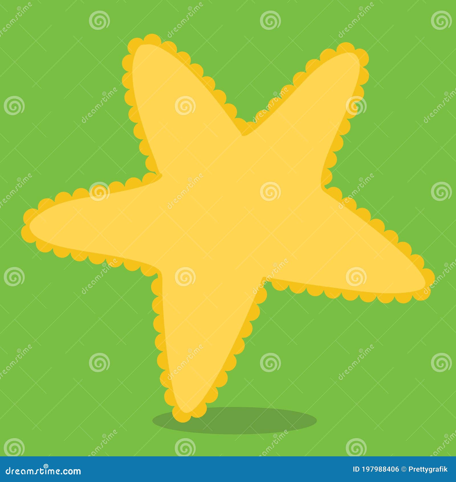 Sea Creatures, Starfish, Sea Urchins And Seashells Cartoon Vector ...