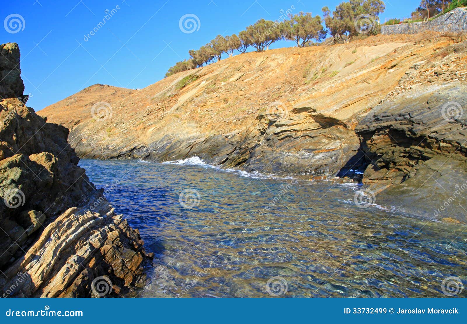 Sea of Crete stock image. Image of underwater, crete - 33732499