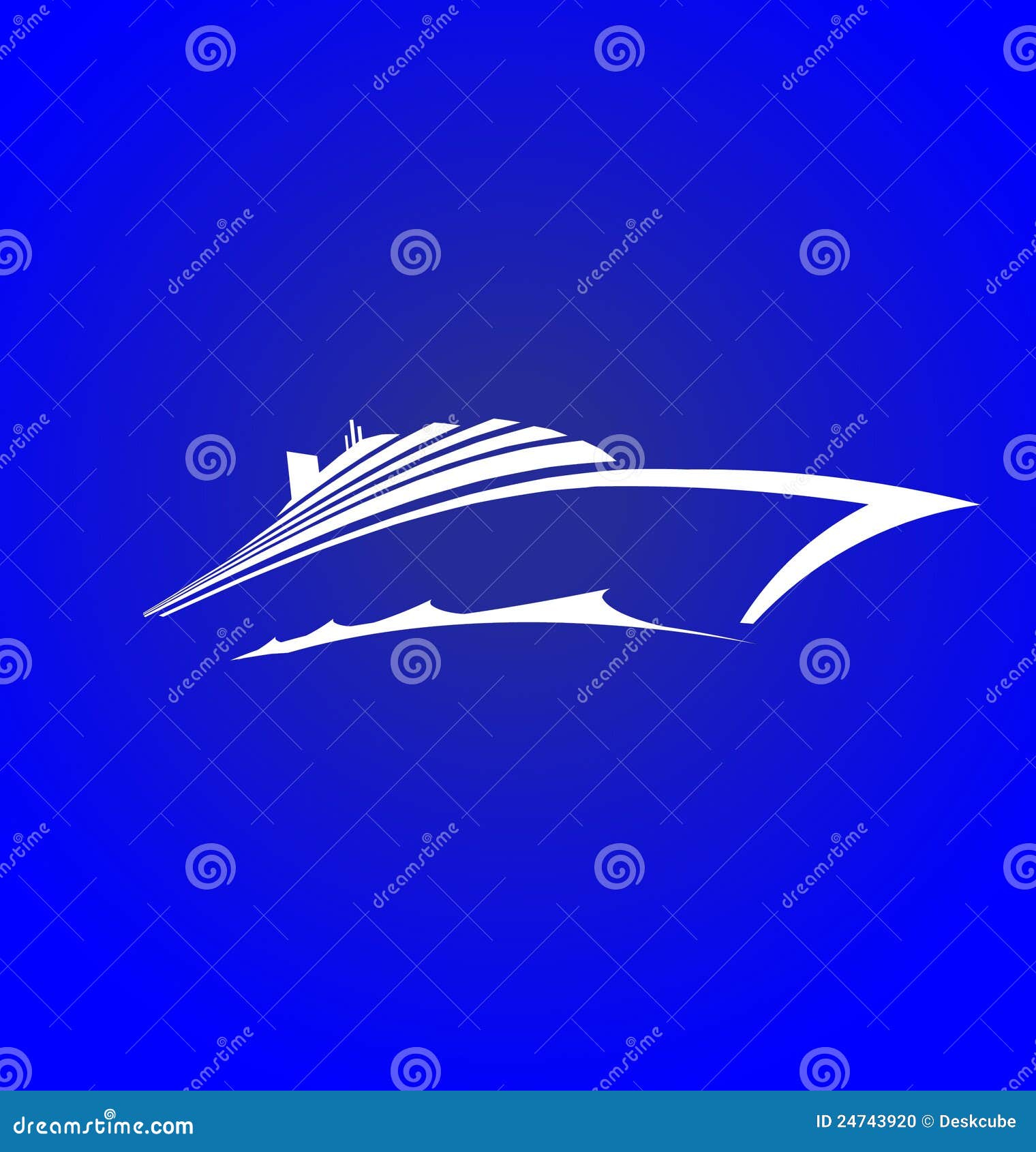 Sea Cruise logo stock vector. Illustration of float, harbor - 24743920