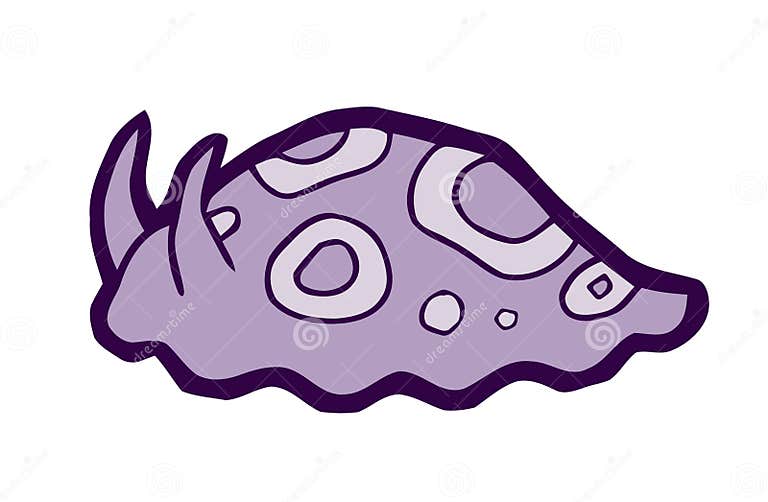 Sea Cucumber Stylized Vector Illustration Stock Vector - Illustration ...