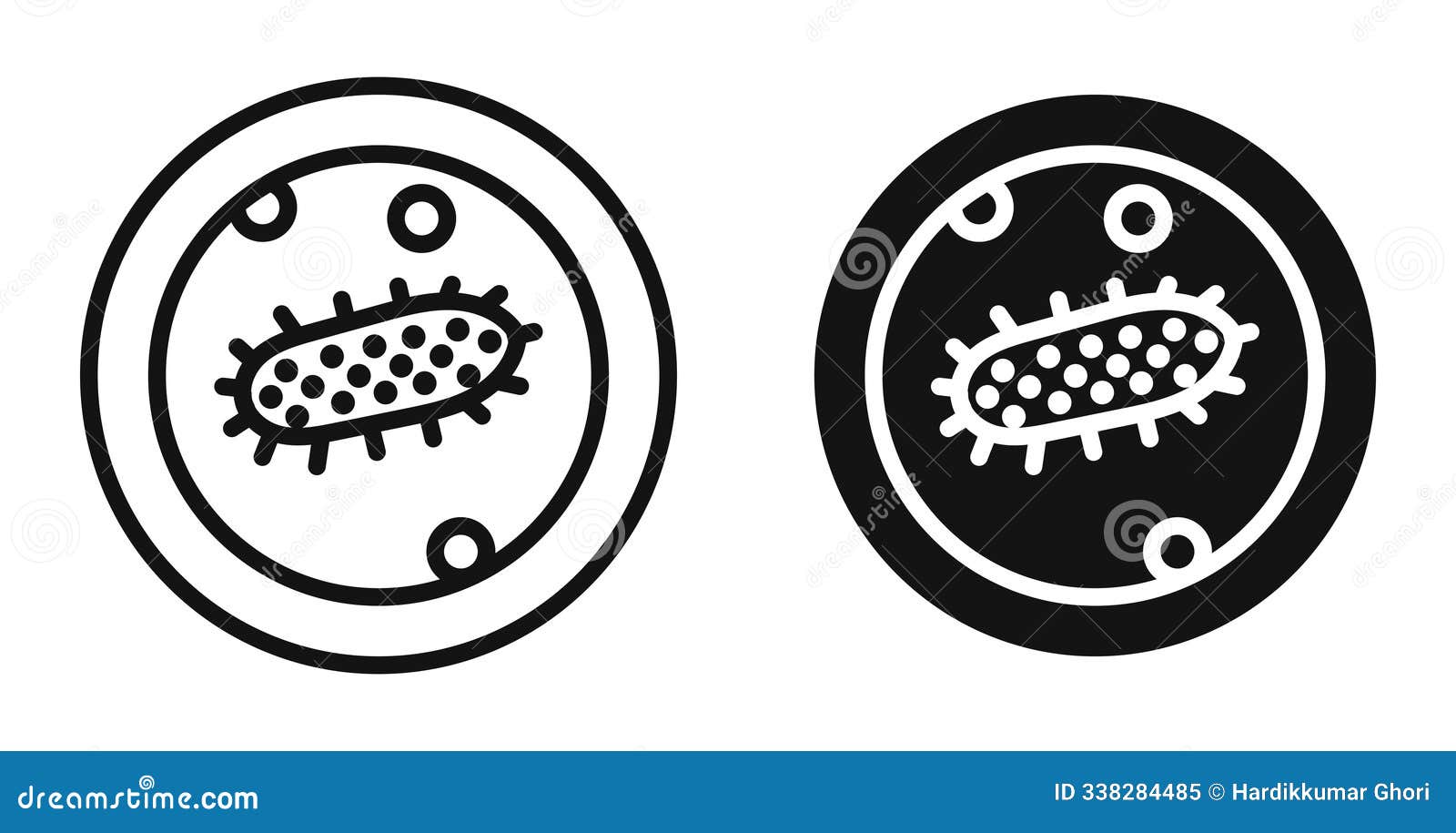 Sea Cucumber Thin Line Vector Icon Set Stock Vector - Illustration of ...