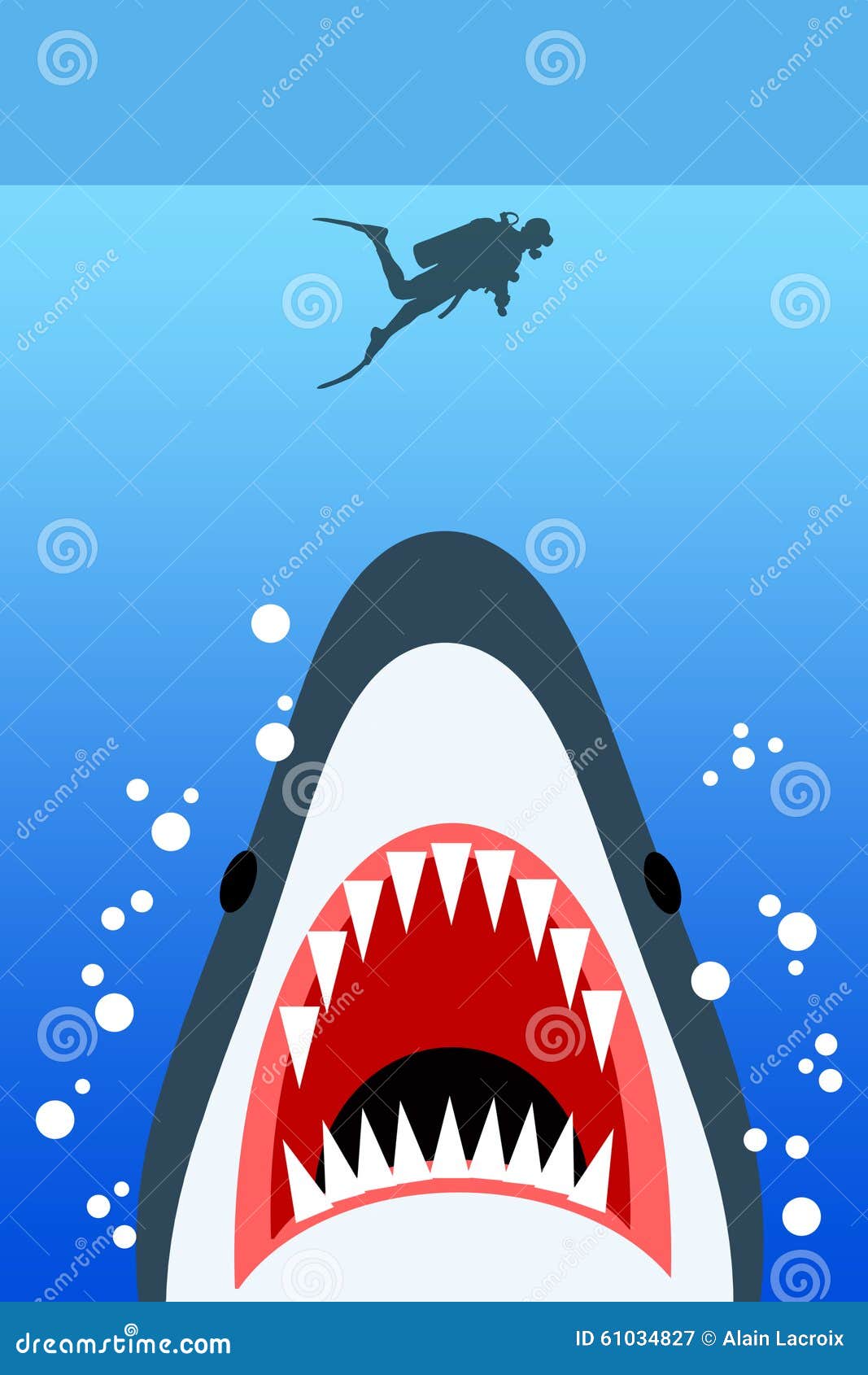 Sea danger stock illustration. Illustration of hazards - 61034827