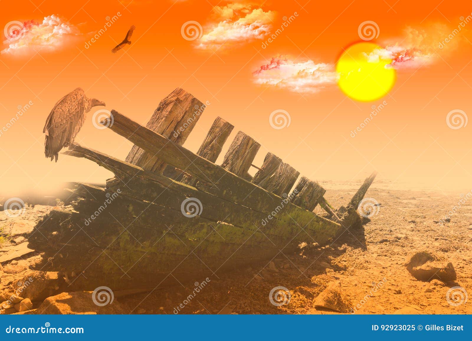 When the sea disappears editorial image. Image of disaster - 92923025