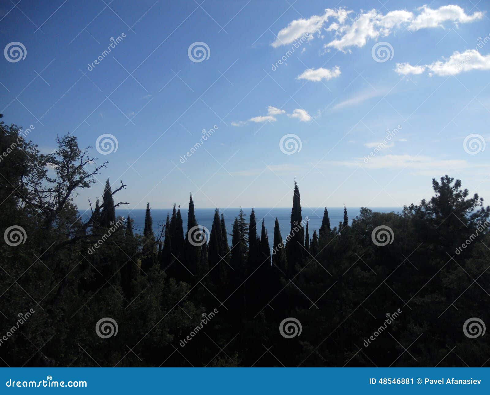 Sea in the distance stock image. Image of calm, distance - 48546881