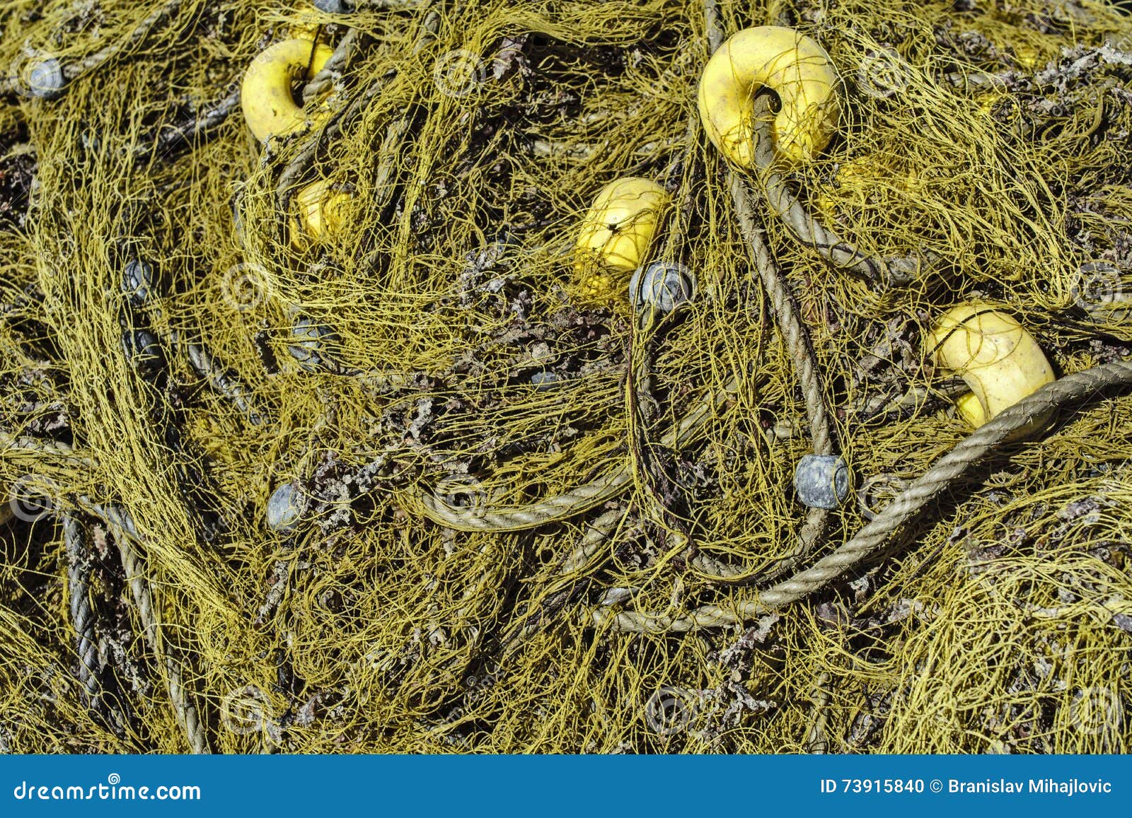Sea drift net stock photo. Image of float, tangled, graphics - 73915840