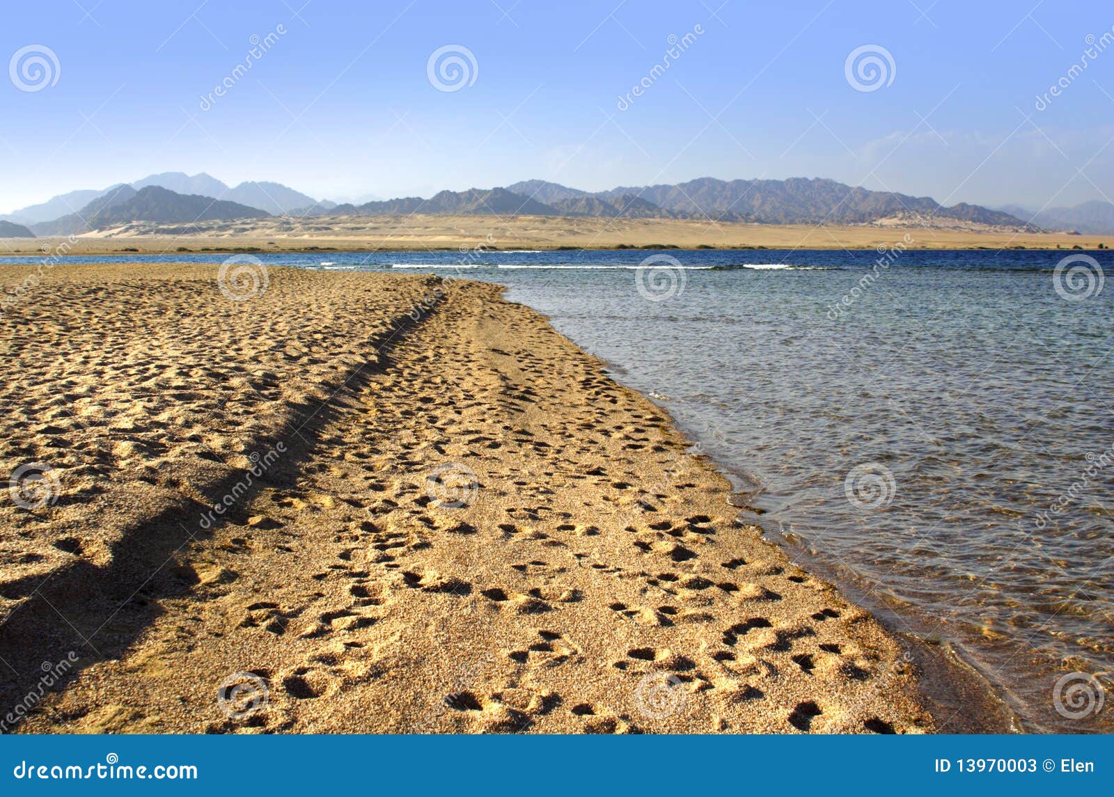 Sea in egypt, Nabk bay stock image. Image of coast, landscape - 13970003
