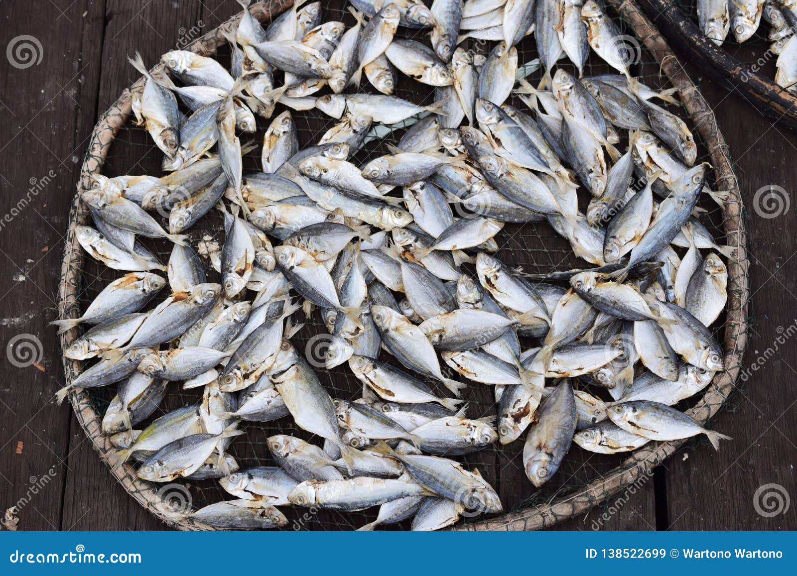 Sea Fish are Dried in the Sun Stock Image - Image of place, harbor ...