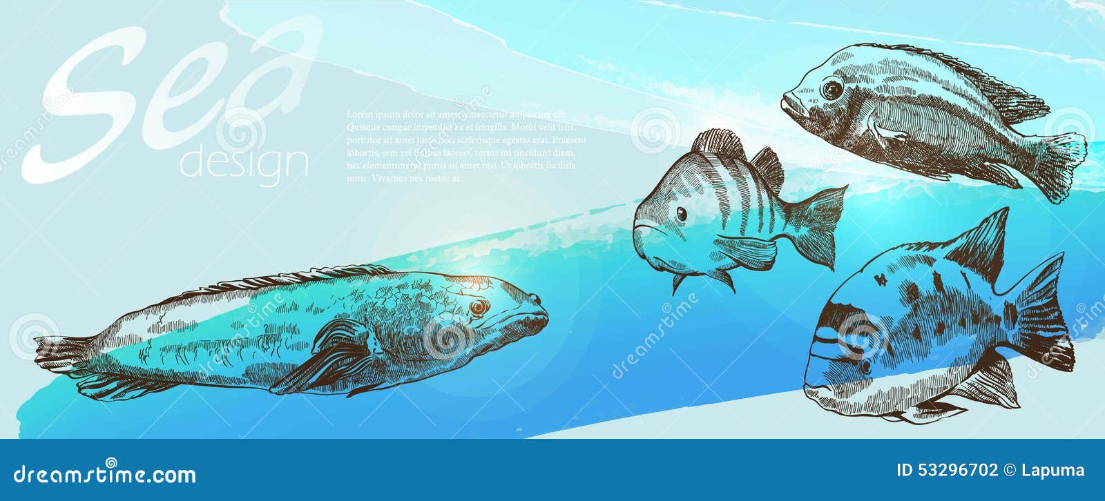 Abyssal Fish Cartoon Vector | CartoonDealer.com #30734691
