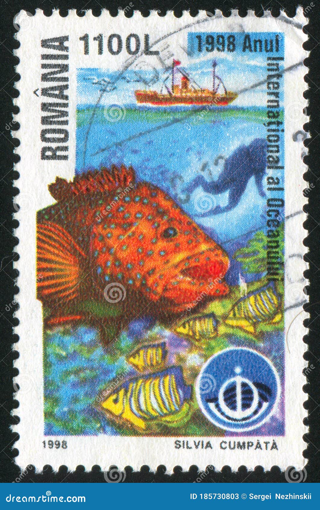 Sea fish editorial stock photo. Image of fauna, ancient - 185730803