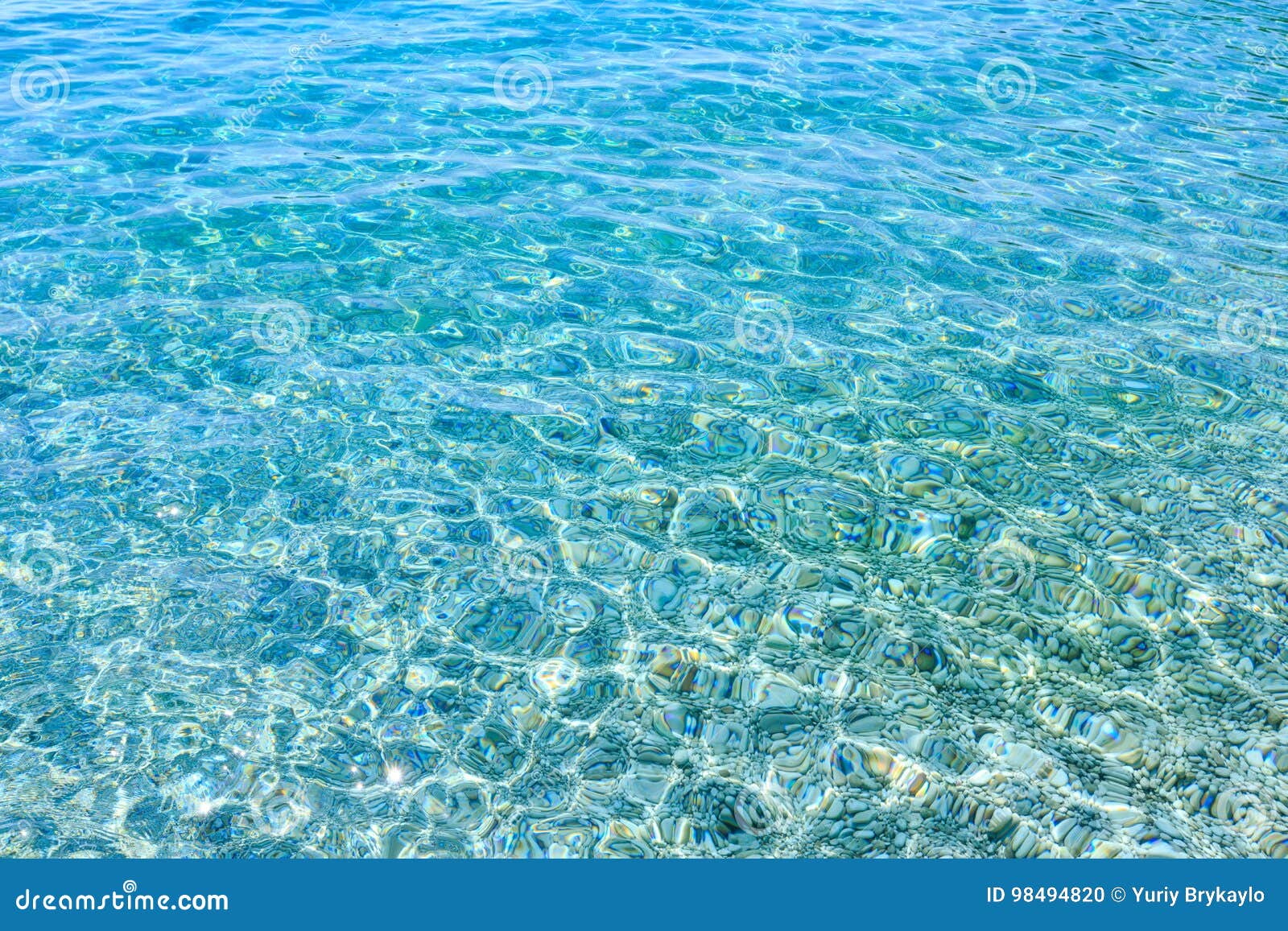 Sea flowing water surface stock photo. Image of reflection - 98494820