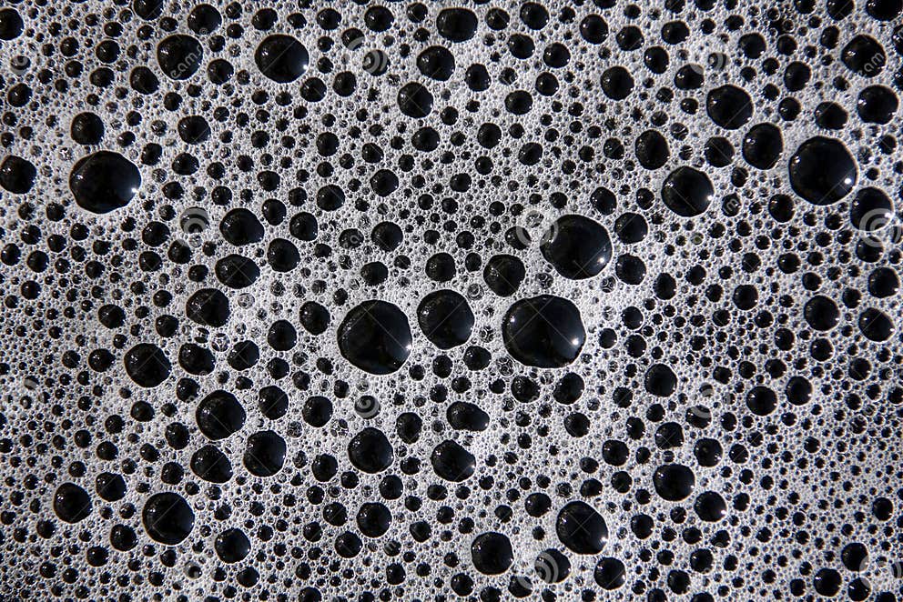 Sea foam closeup stock photo. Image of background, bubbles - 10307036