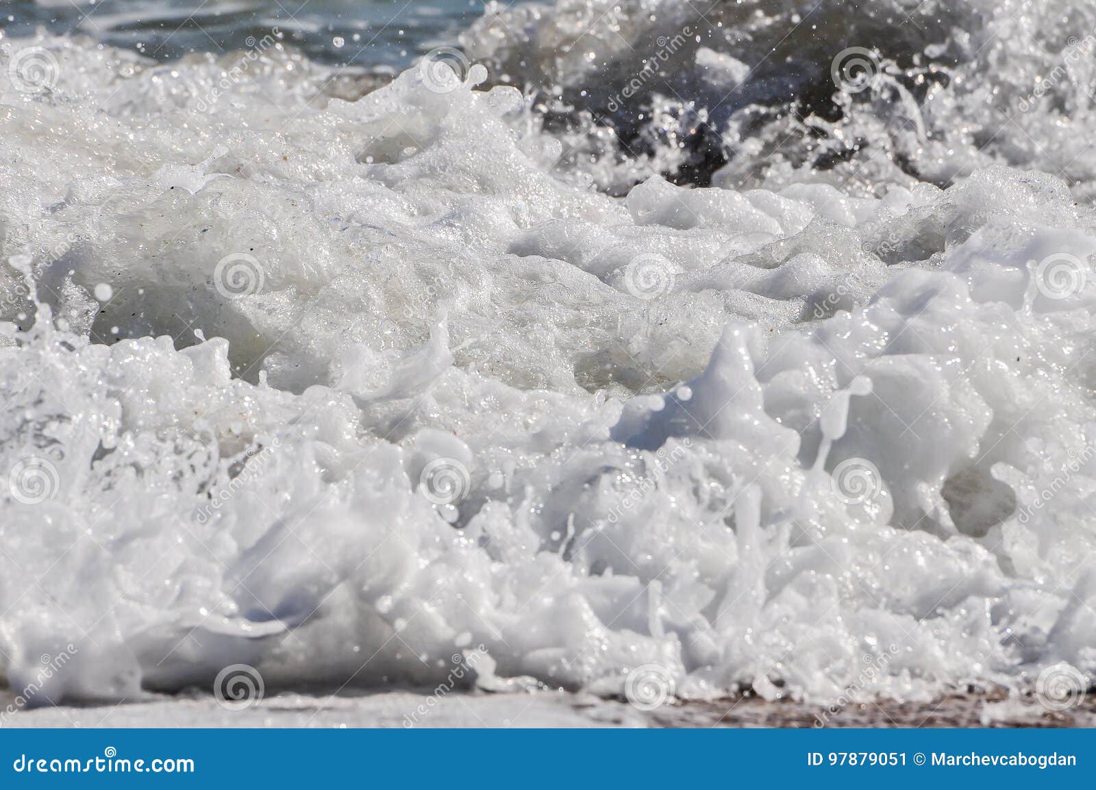 Sea foam stock image. Image of abstract, water, waves - 97879051
