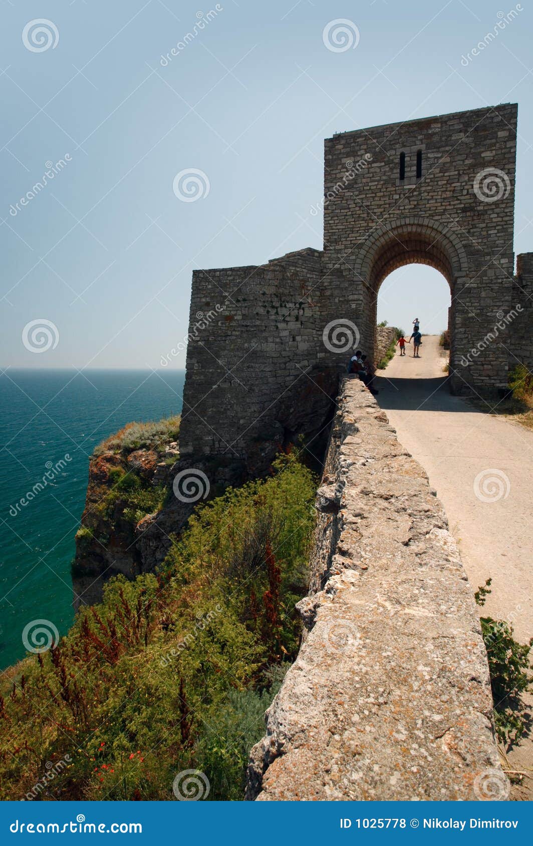 Sea fortress stock photo. Image of bulgaria, entrance - 1025778
