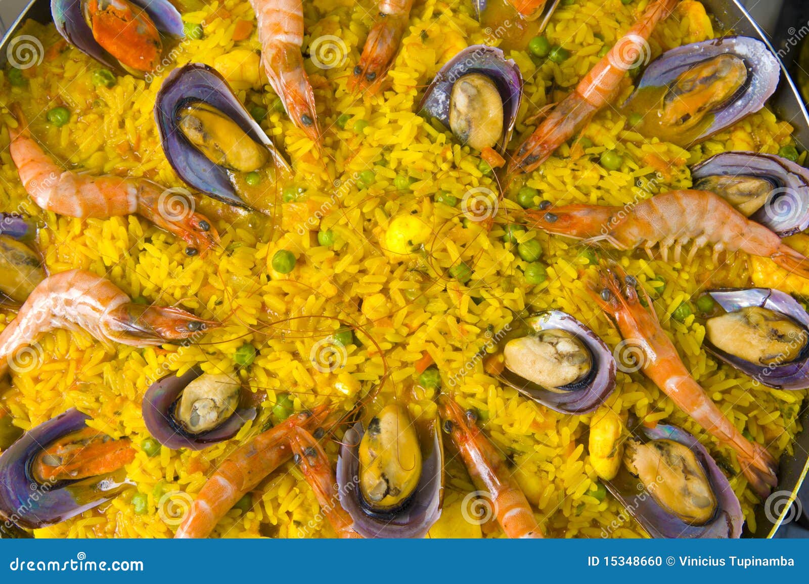 Sea Fruit Rice stock photo. Image of cooked, color, shrimp - 15348660