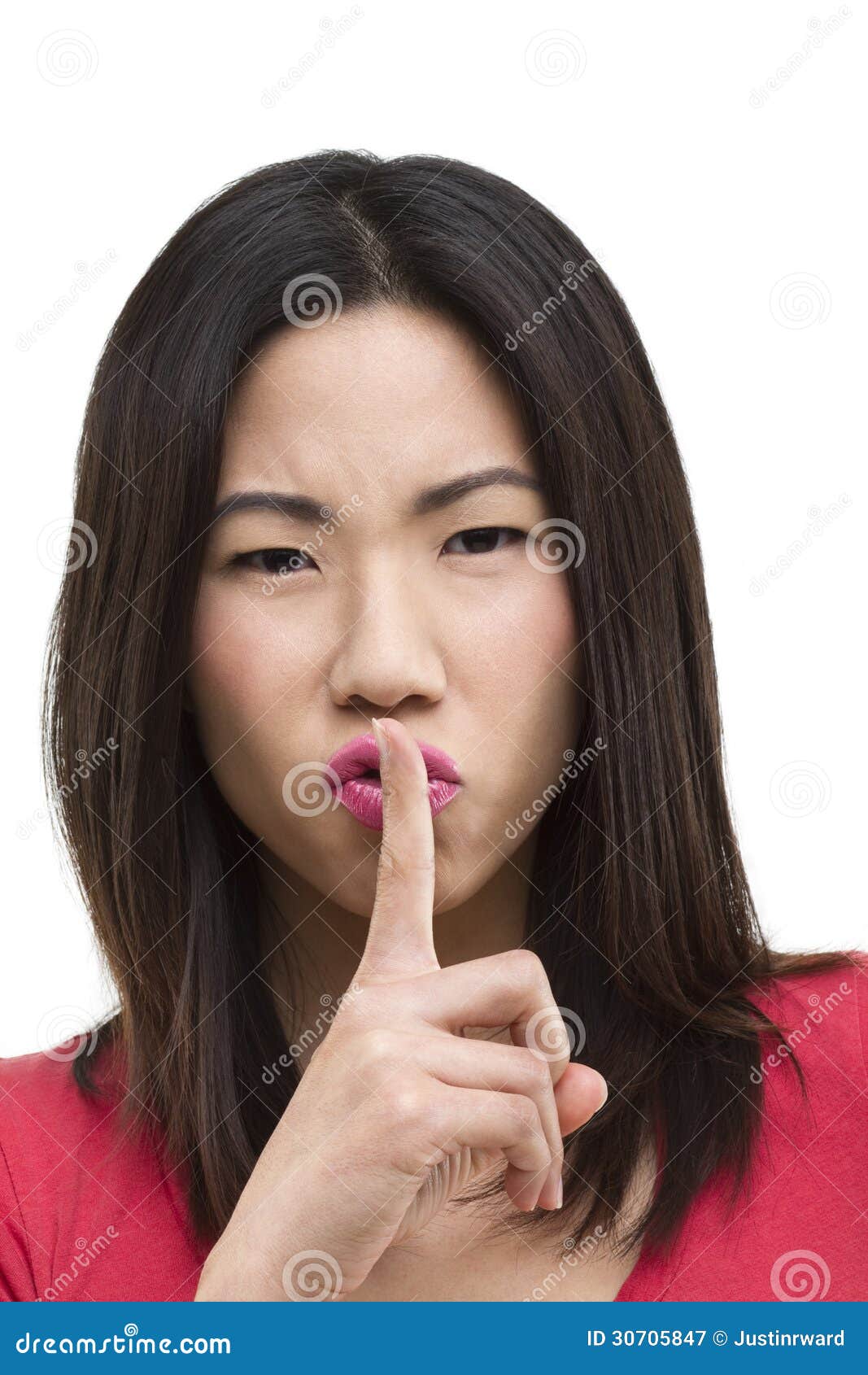 Sea gesto reservado imagen de archivo. Imagen de facial - 30705847