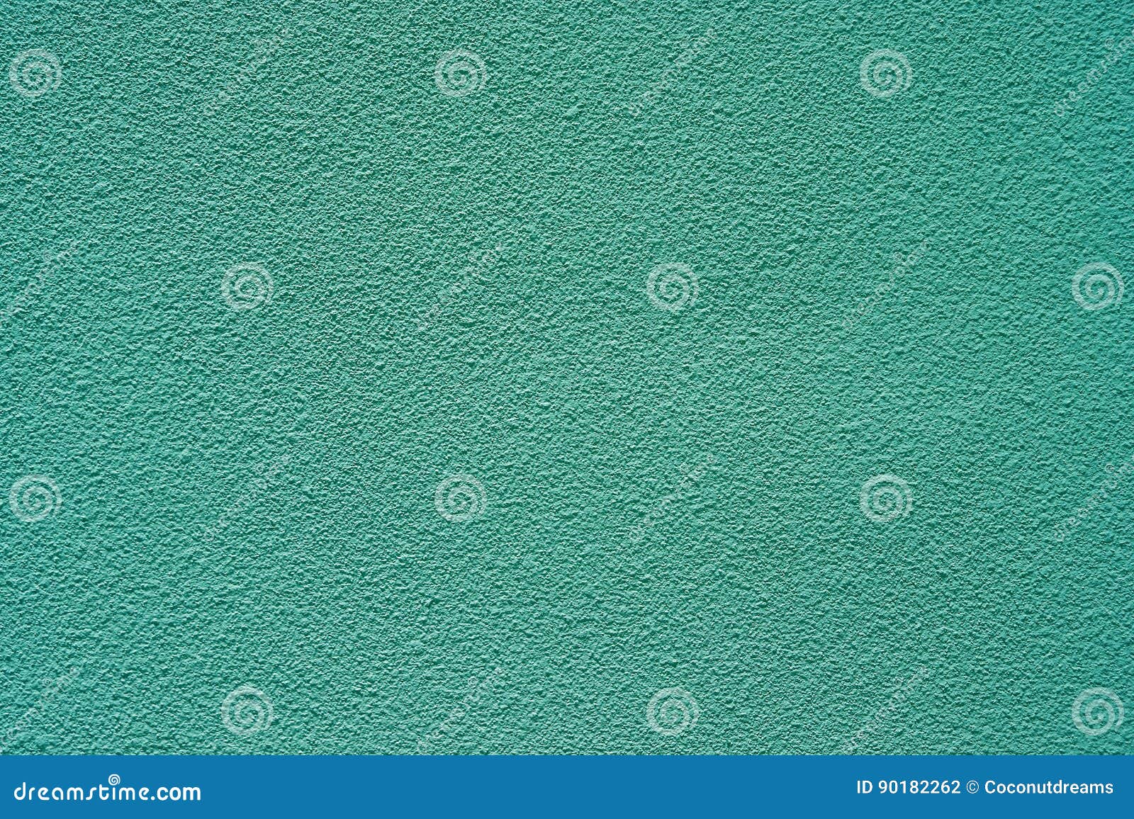 Sea Green Color Rough Concrete Wall, for Background Stock Photo - Image ...