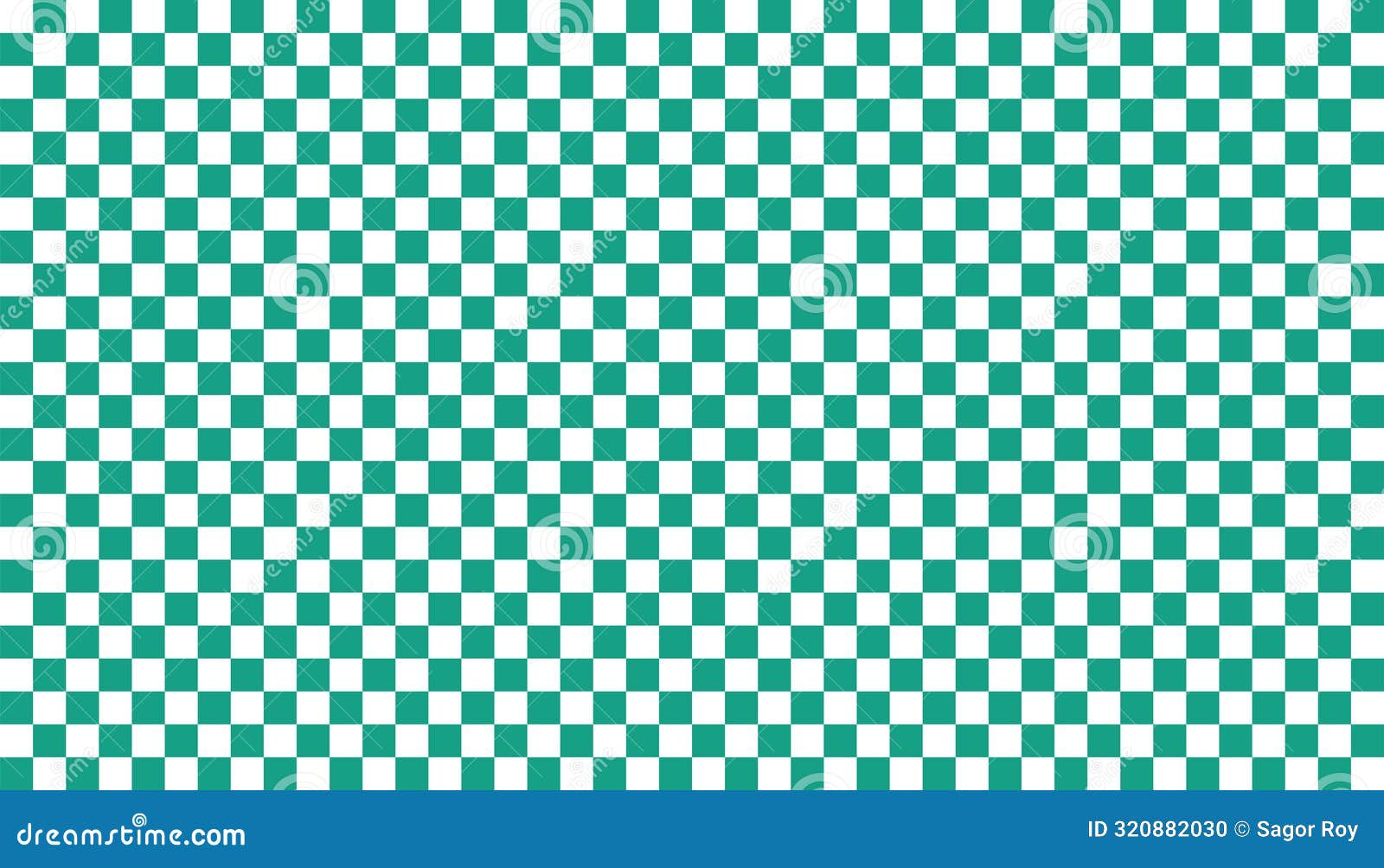 Sea Green and White Empty Grid Checkered Layout Abstract Pattern ...