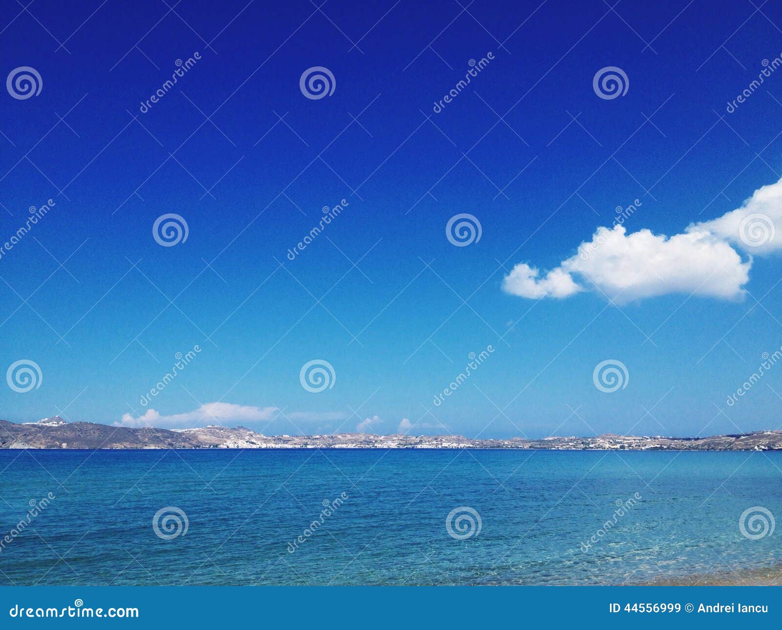 Sea horizon stock image. Image of water, seascape, ocean - 44556999