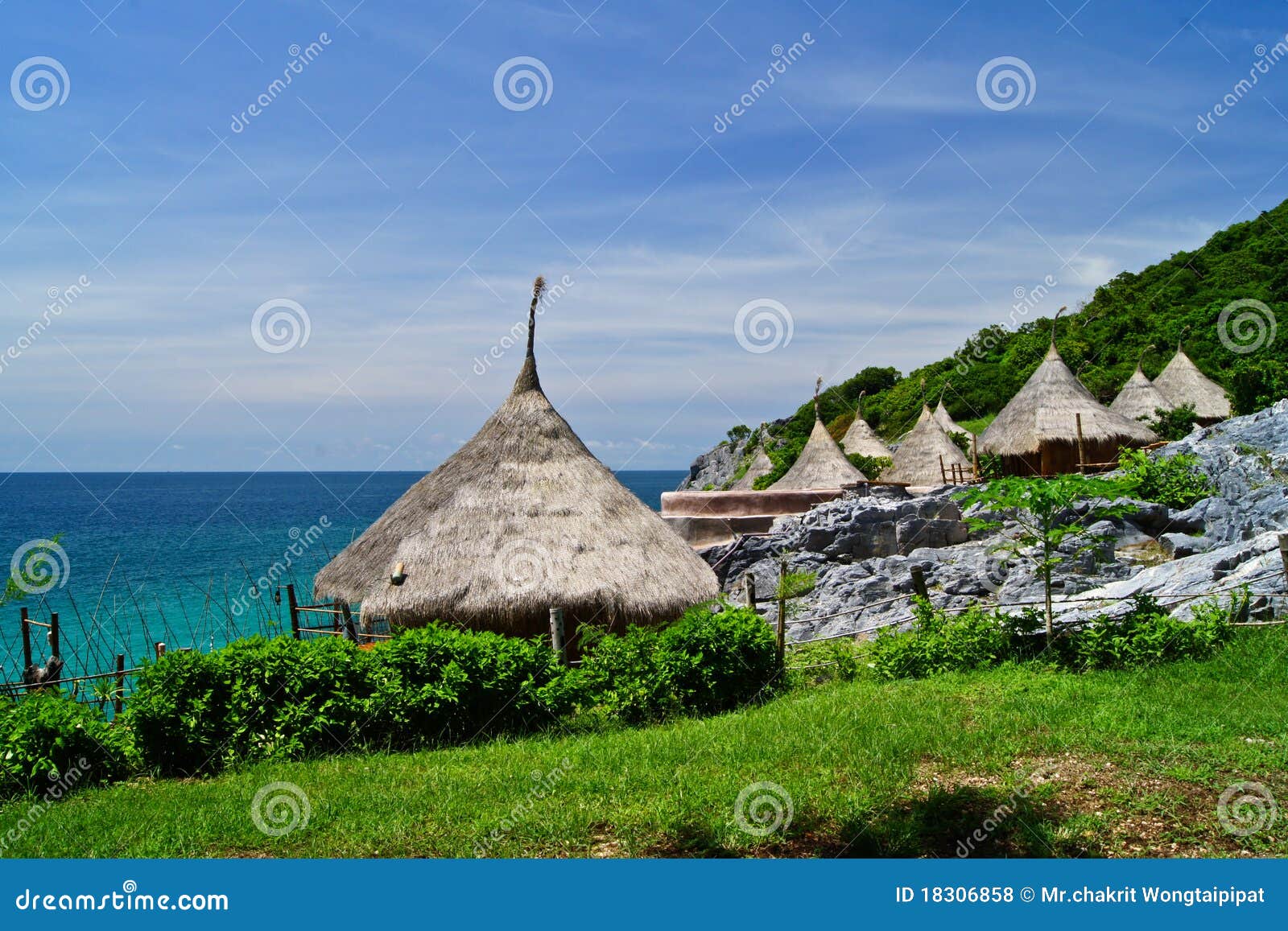 Sea Hut stock photo. Image of ocean, holidays, cabin - 18306858