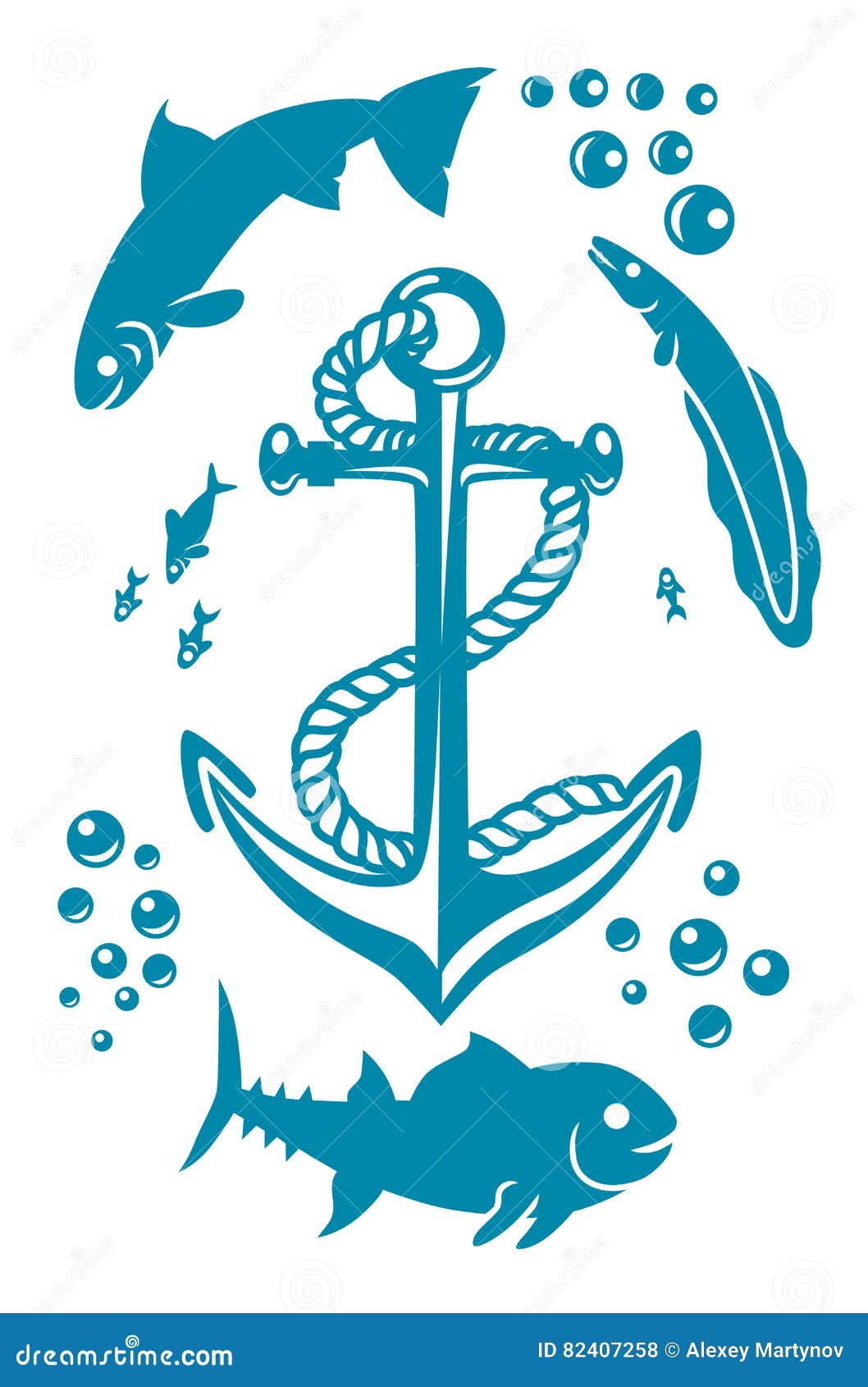 Sea icons part four stock vector. Illustration of cute - 82407258