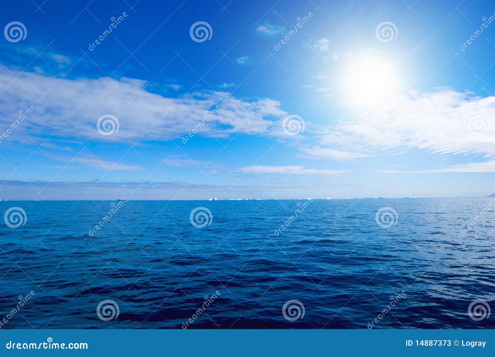 Sea idyll stock image. Image of cloud, outdoor, pretty - 14887373