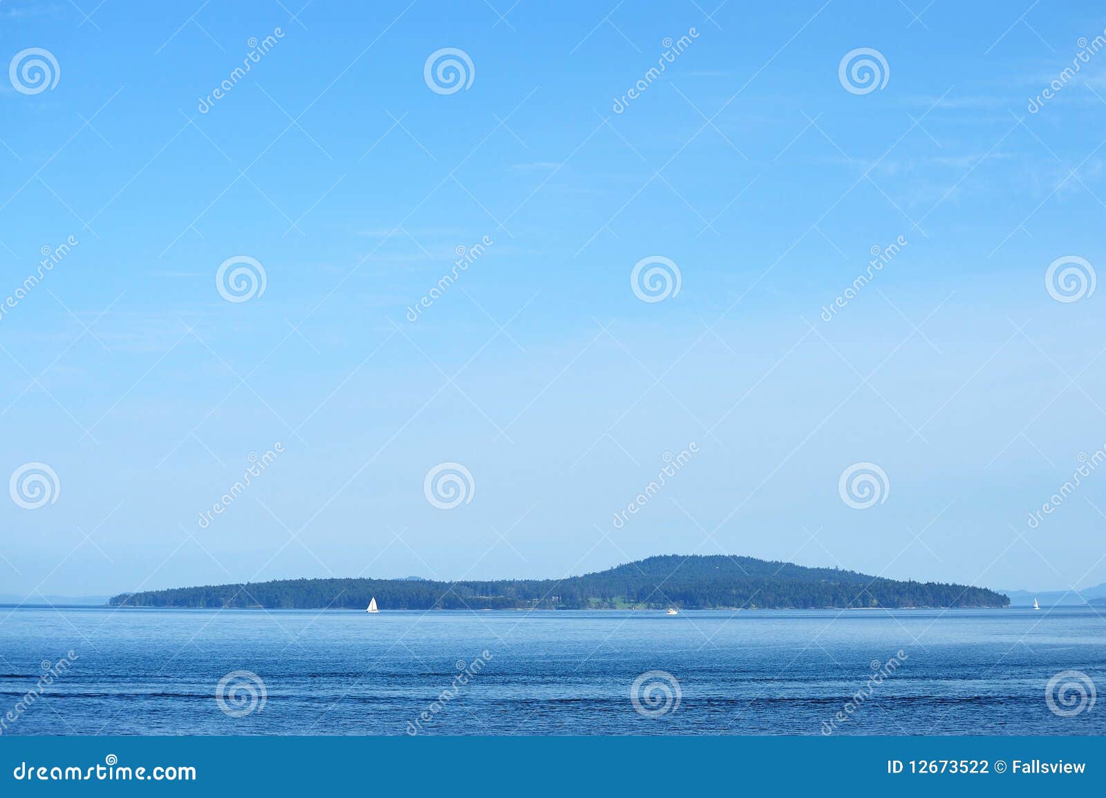 Sea island and sky stock photo. Image of outdoor, islands - 12673522