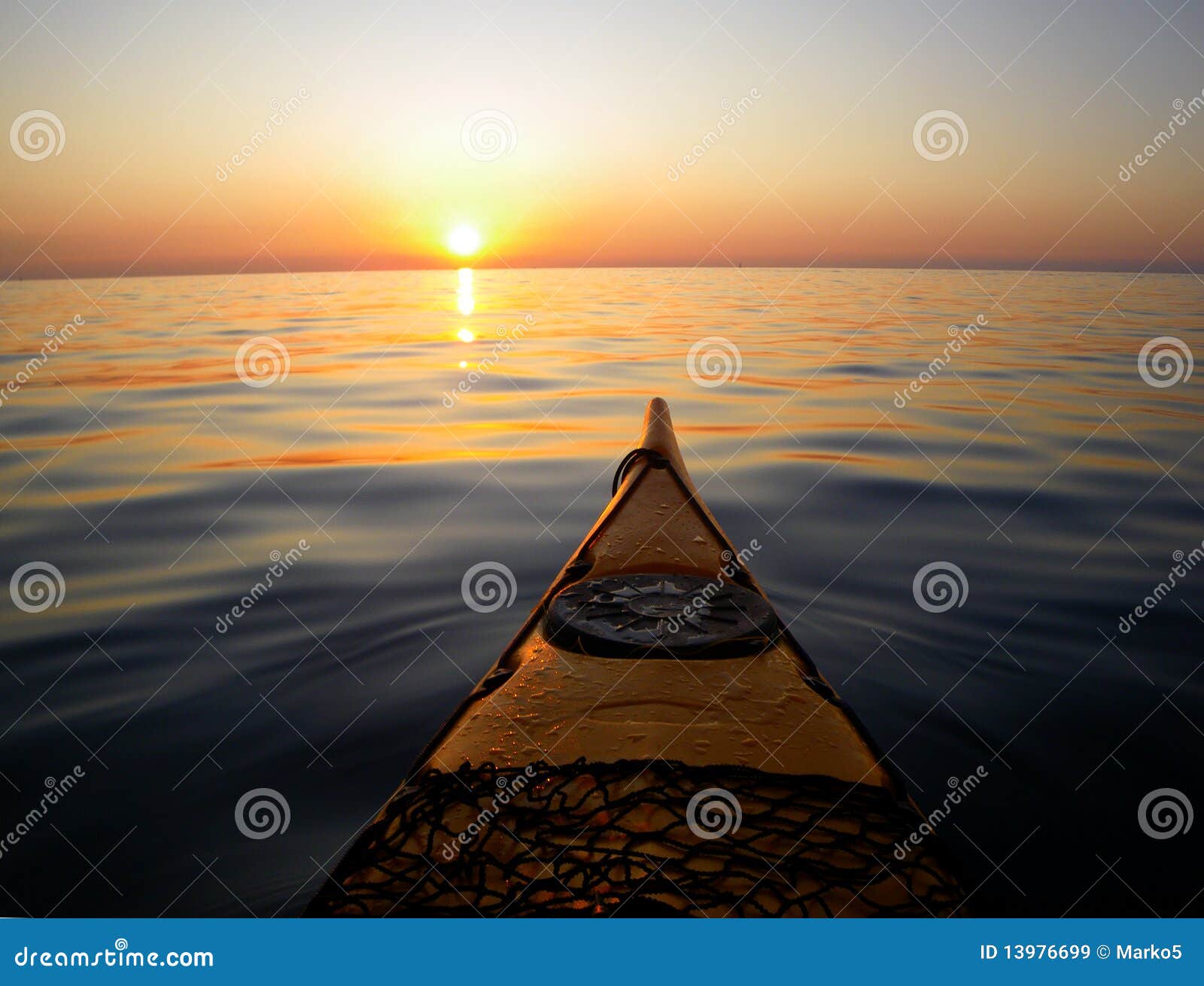 Sea kayak stock image. Image of sunny, reflection, summer - 13976699