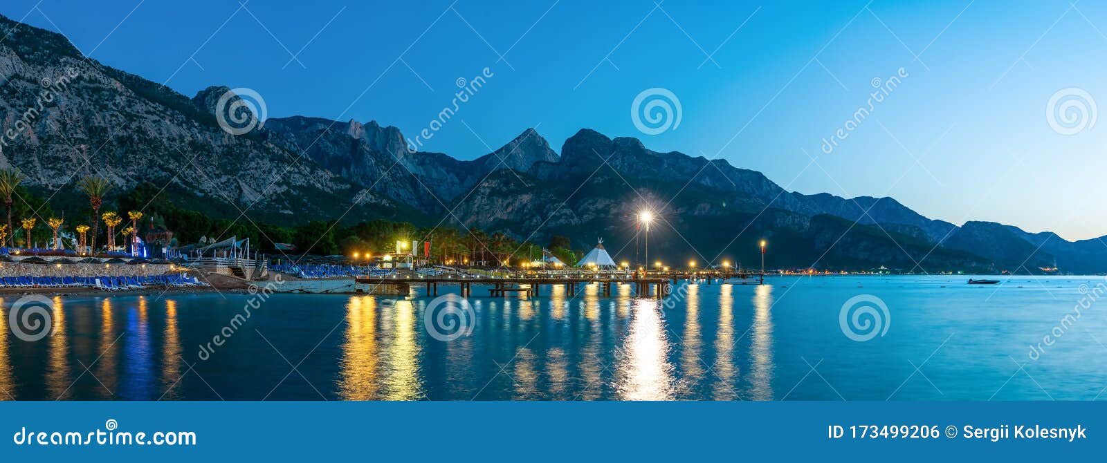 Sea in Kemer stock photo. Image of ocean, coast, mountains - 173499206