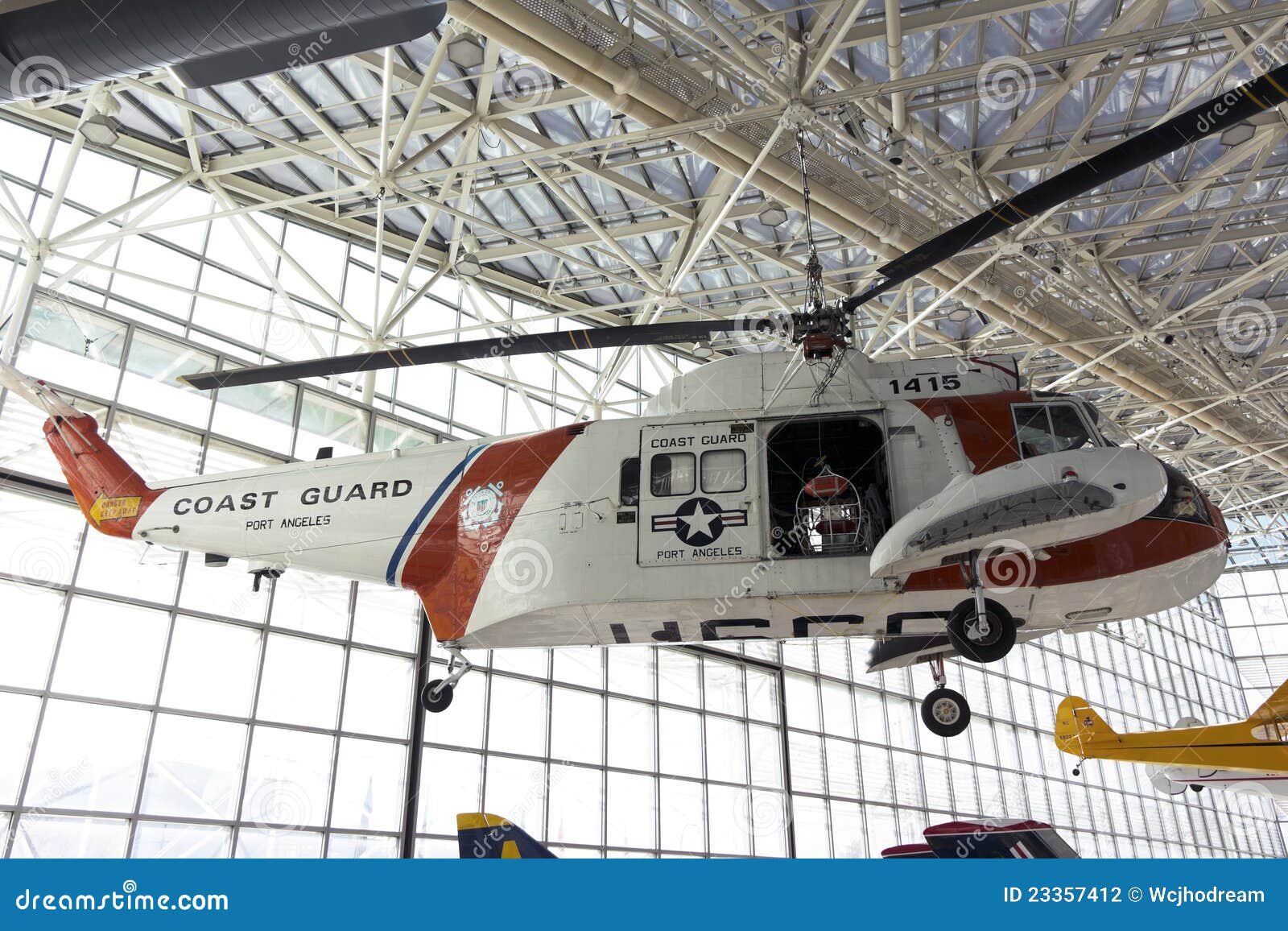 Sea King Coast Guard Helicopter Editorial Photography - Image: 23357412
