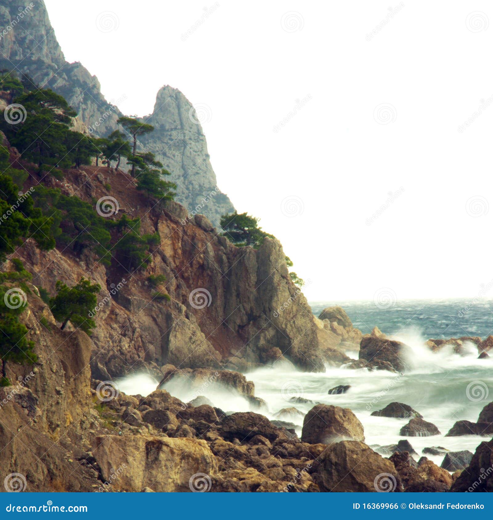 Sea landscape. stock photo. Image of europe, clear, cloud - 16369966