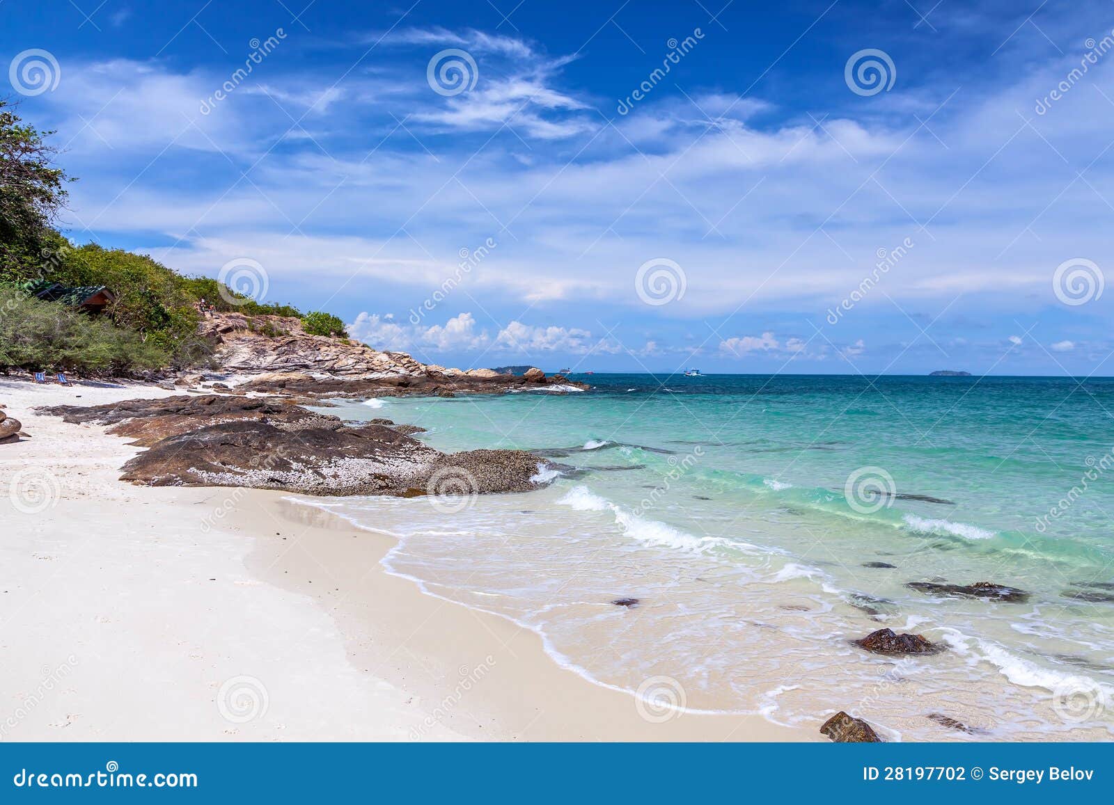 Sea landscape stock photo. Image of beautiful, sand, scenic - 28197702