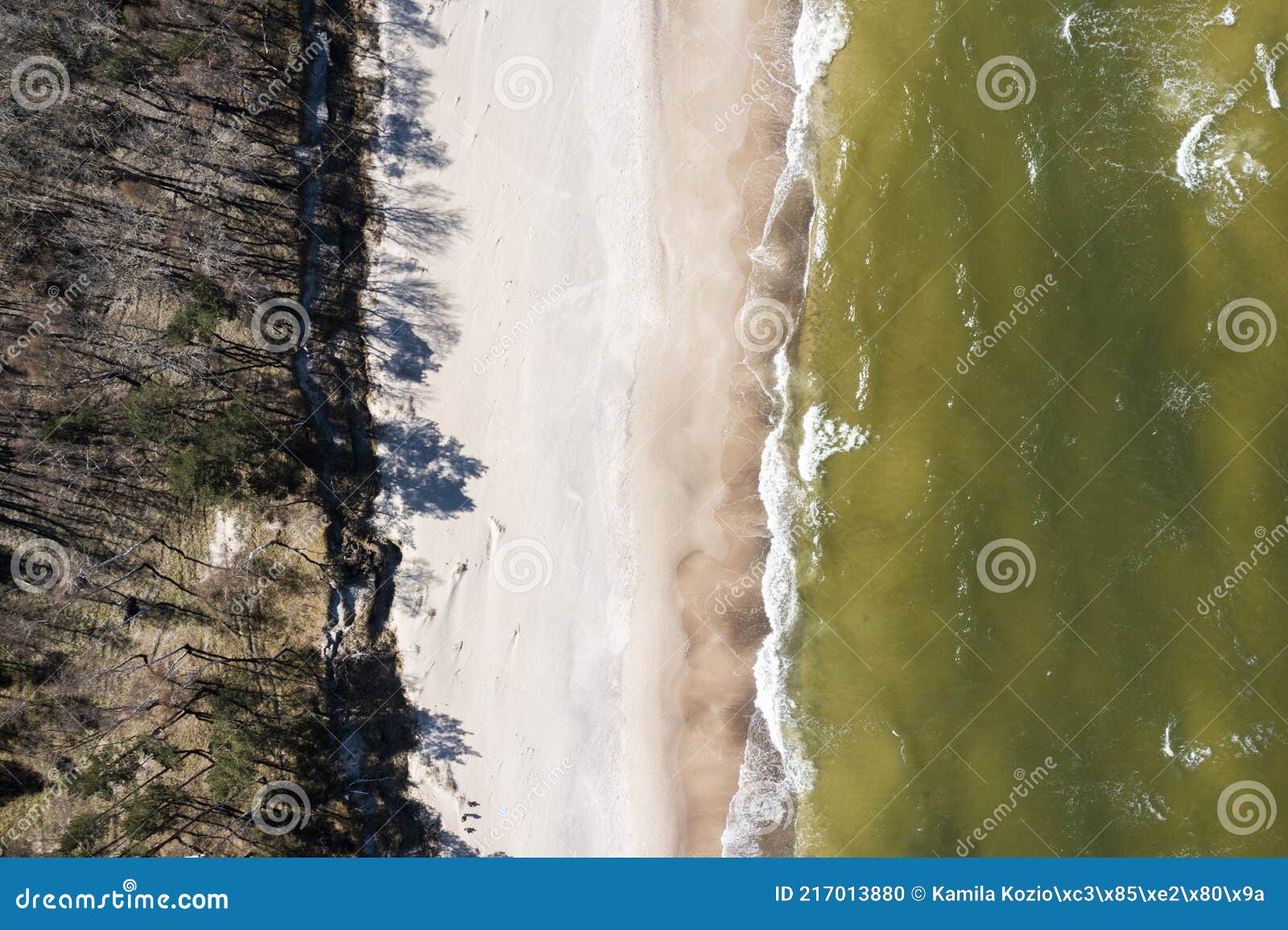 Sea Landscape, Beaches and the Polish Coast on the Baltic Sea and the ...
