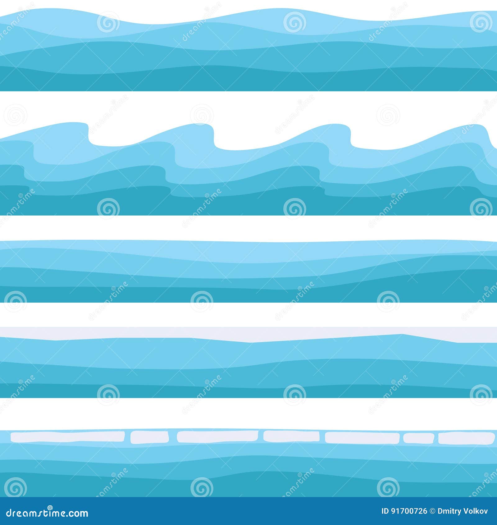 Sea landscape stock vector. Illustration of river, outdoor - 91700726
