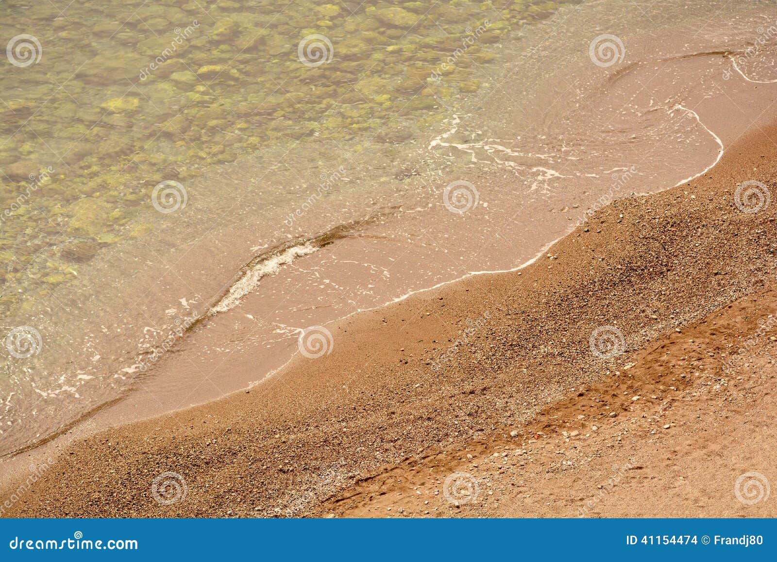 Sea lapping beach stock photo. Image of water, pebbles - 41154474