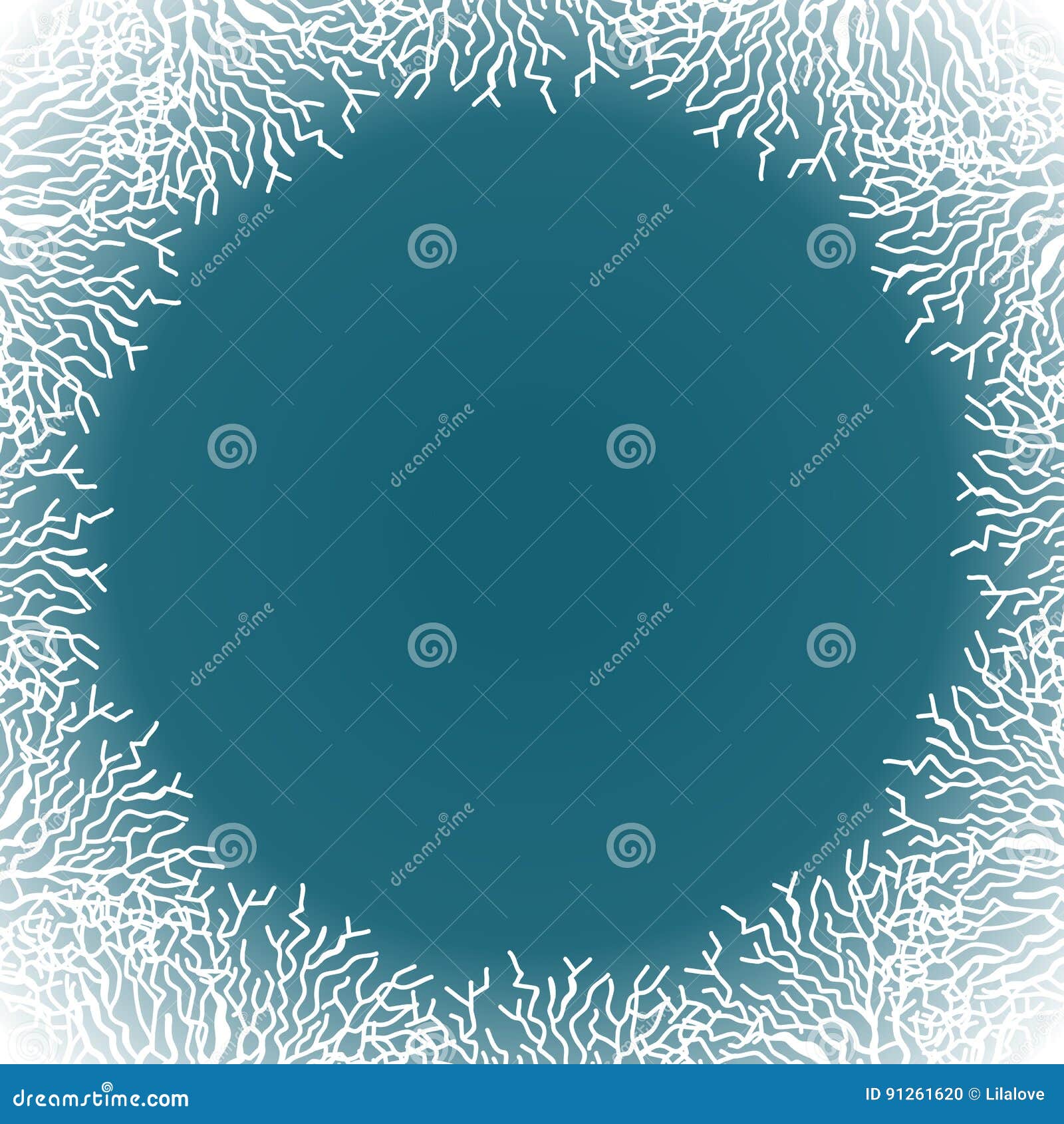 Sea life vector background stock vector. Illustration of deep - 91261620