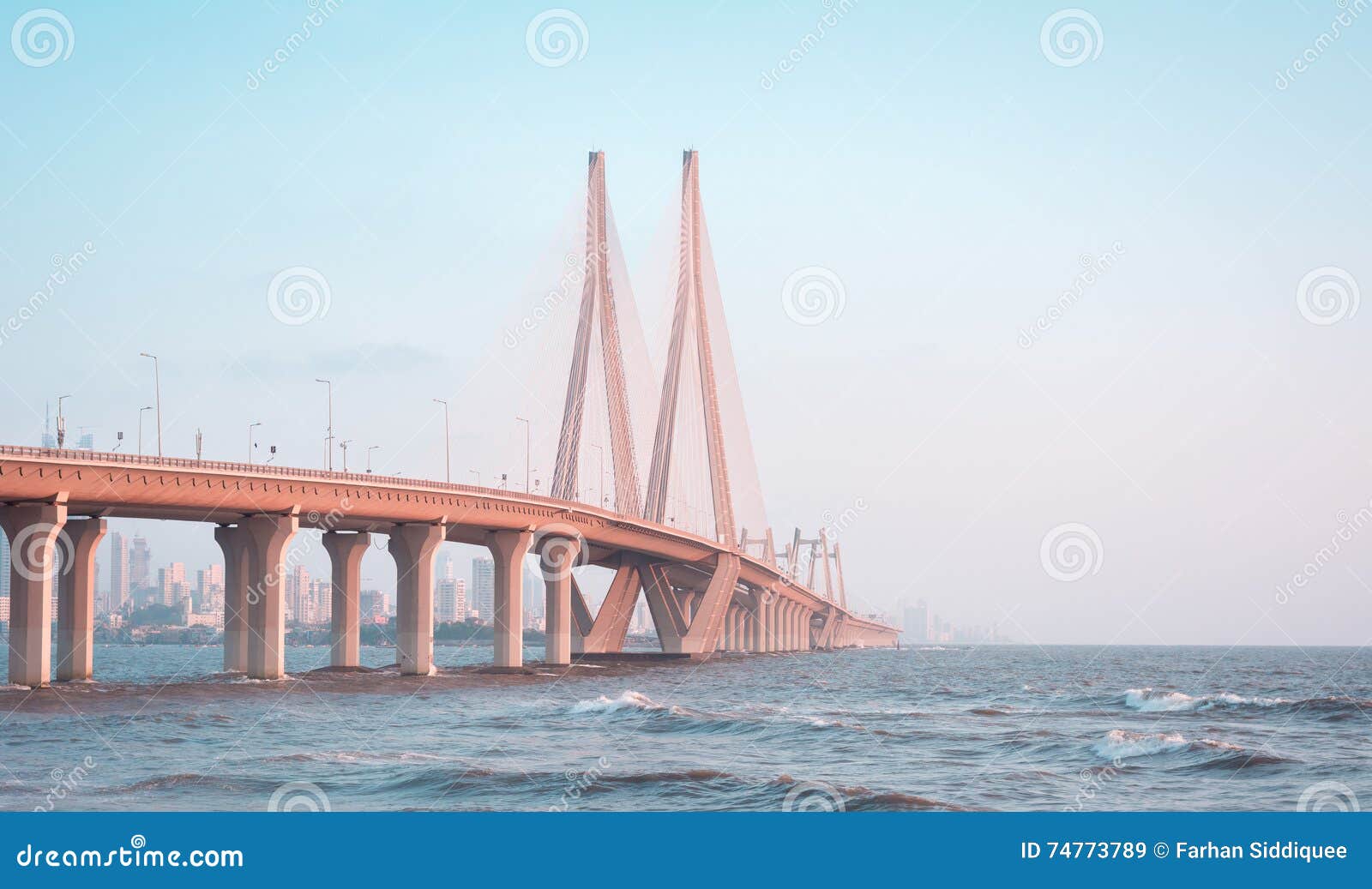 SEA LINK, MUMBAI stock image. Image of estate, link, india - 74773789