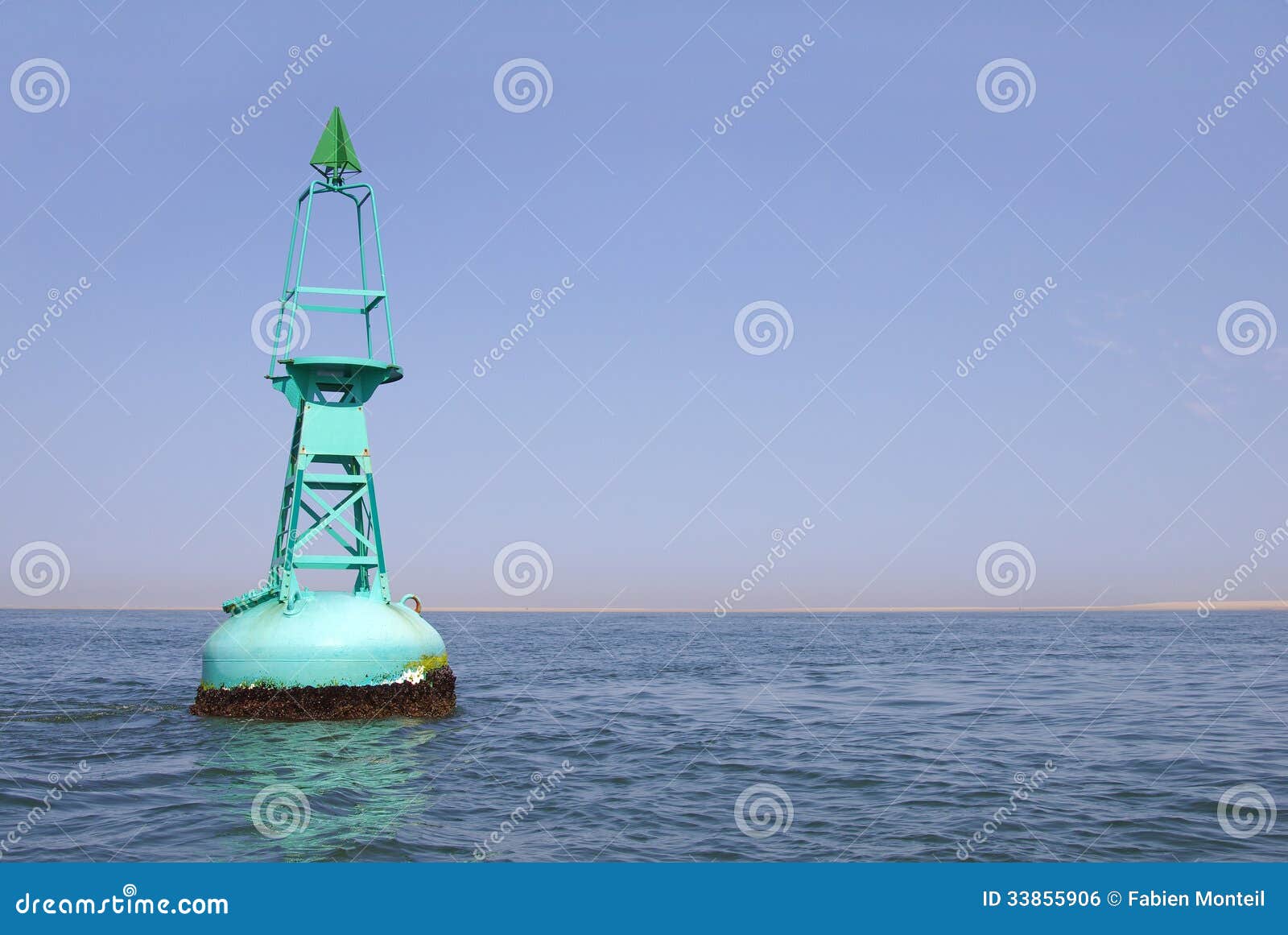 Sea mark stock photo. Image of boating, atlantic, beacons - 33855906