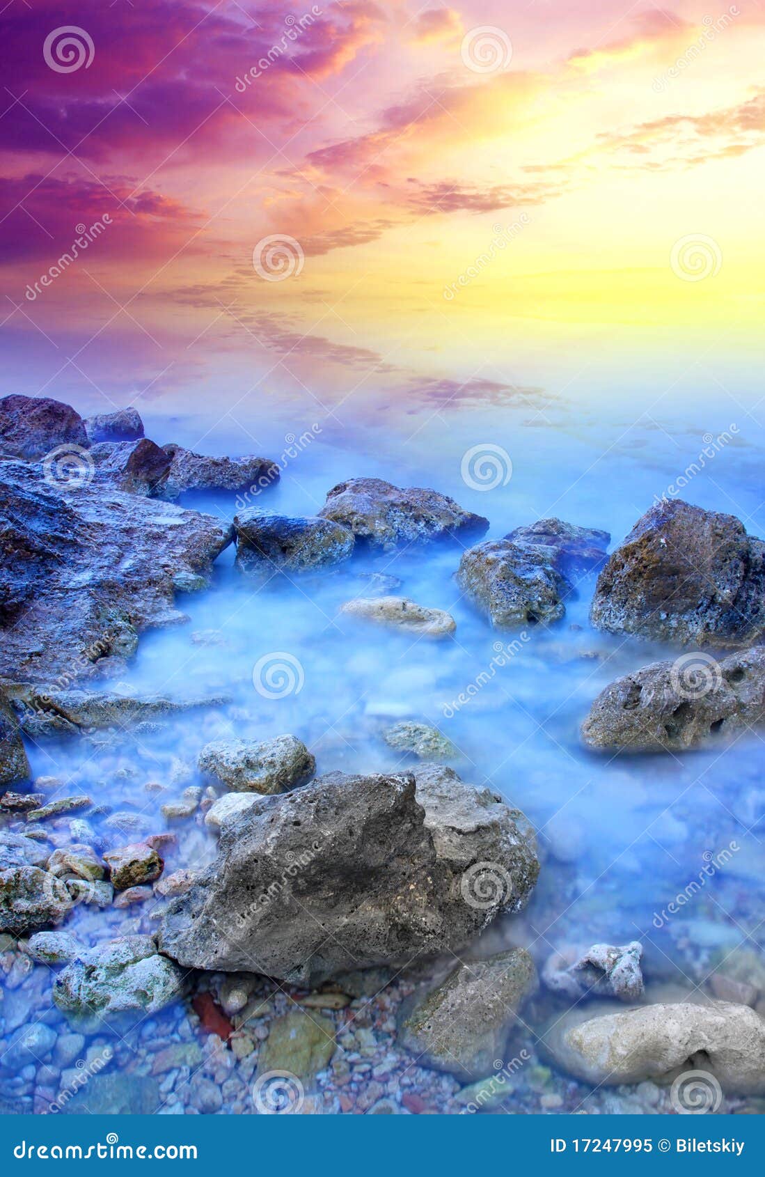 Sea and mist stock image. Image of shapes, seascape, peaceful - 17247995