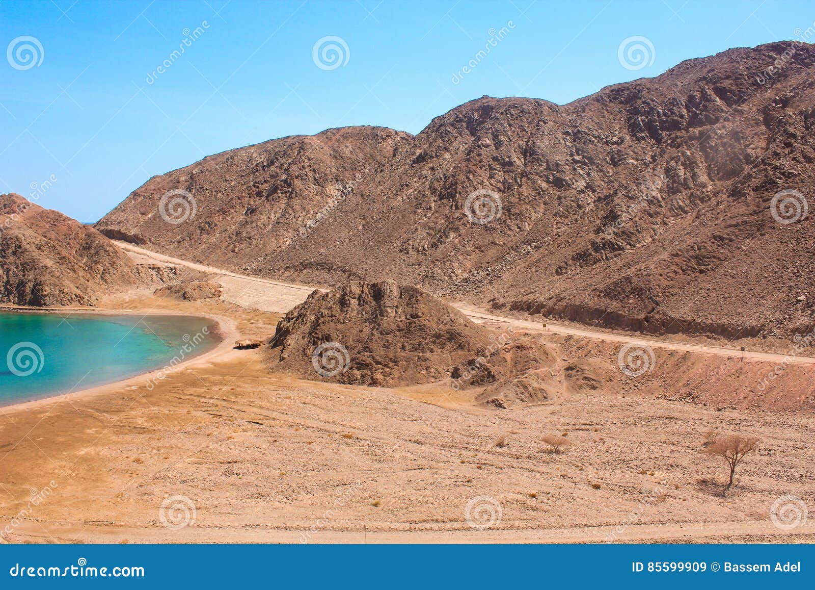 Sea & Mountain View of the Fjord Bay in Taba, Egypt Stock Image - Image ... Sea & Mountain View of the Fjord Bay in Taba, Egypt Stock Image - Image ...