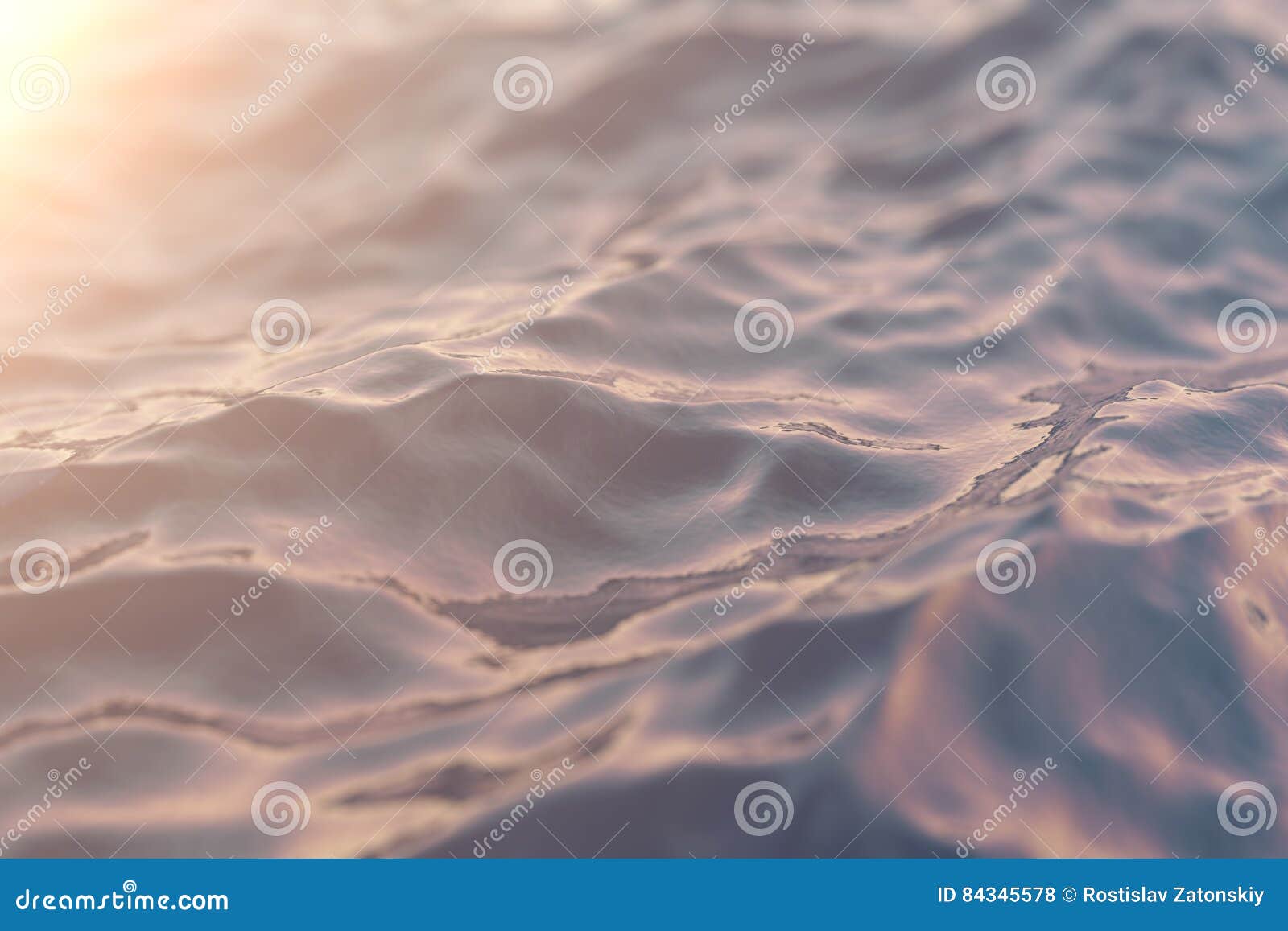 Sea, Ocean Wave Close-up Sunset, Low Angle View, Cross Processing ...