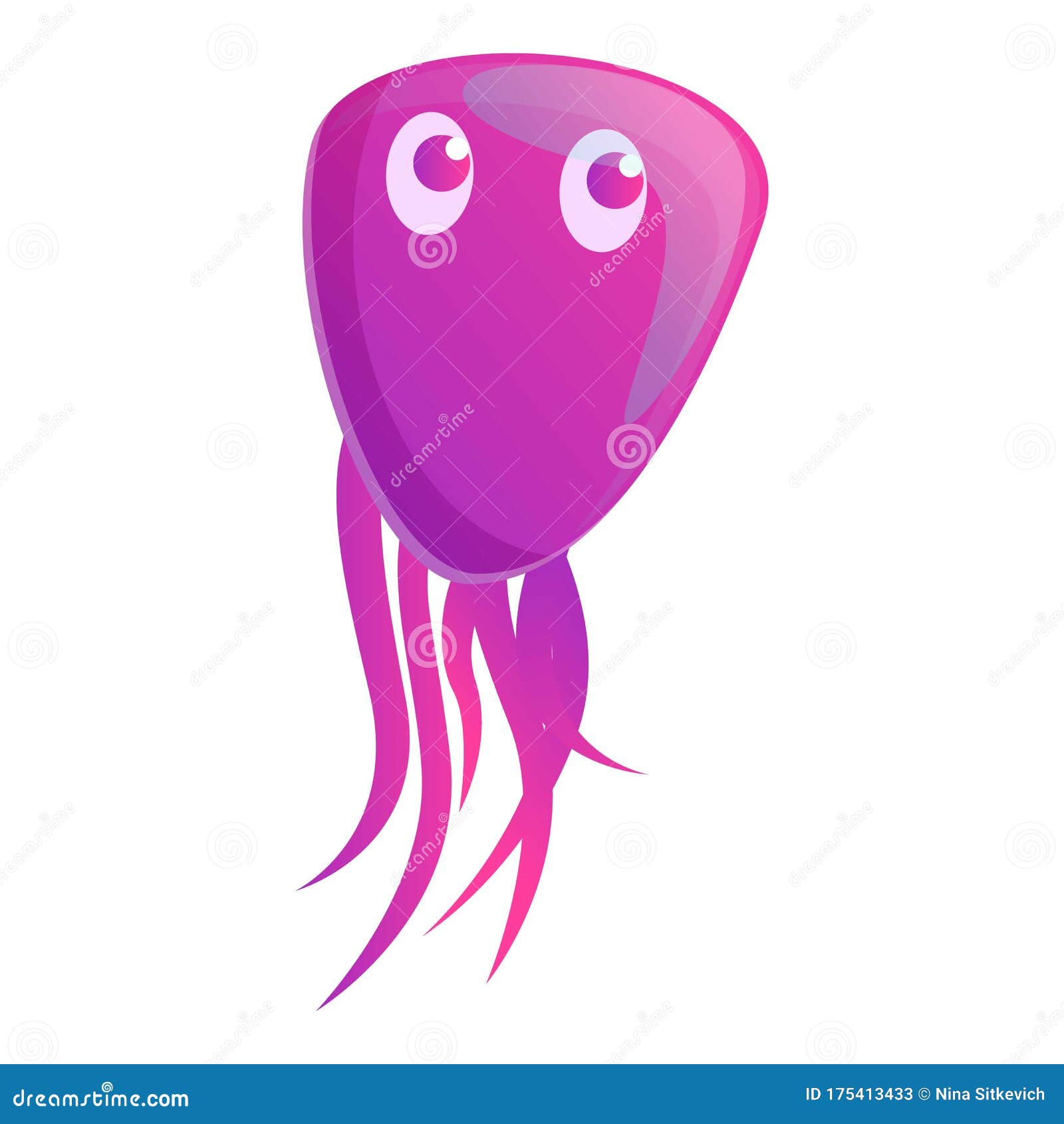 Lamprey , Parasite Fish In Vector Cartoon Design | CartoonDealer.com ...